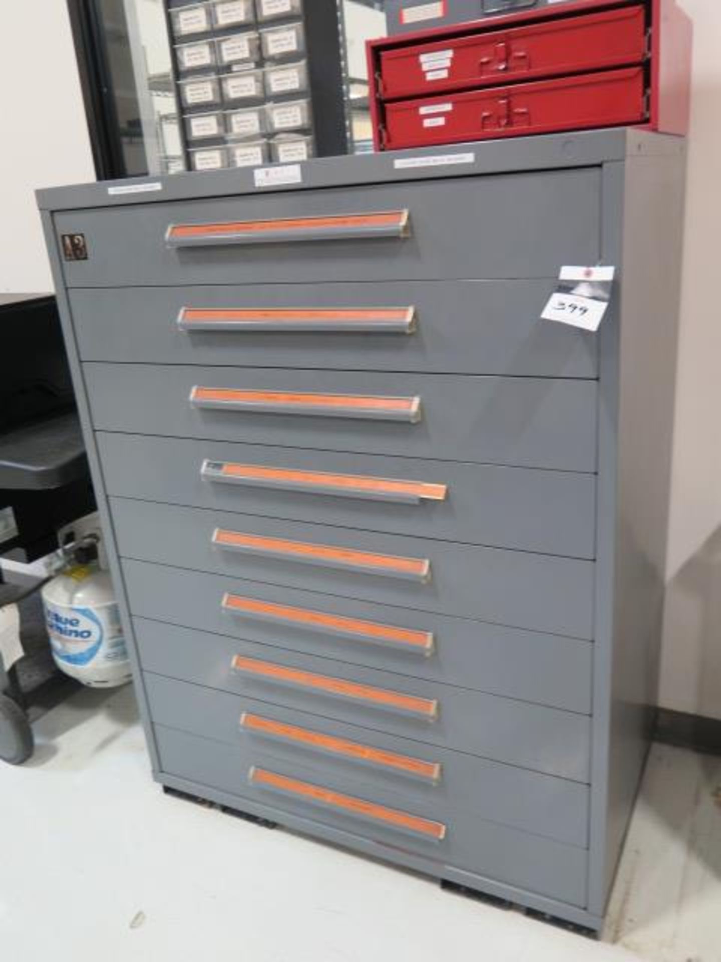Equipto 9-Drawer Toling Cabinet w/ Stainless Steel Hardware (SOLD AS-IS ...