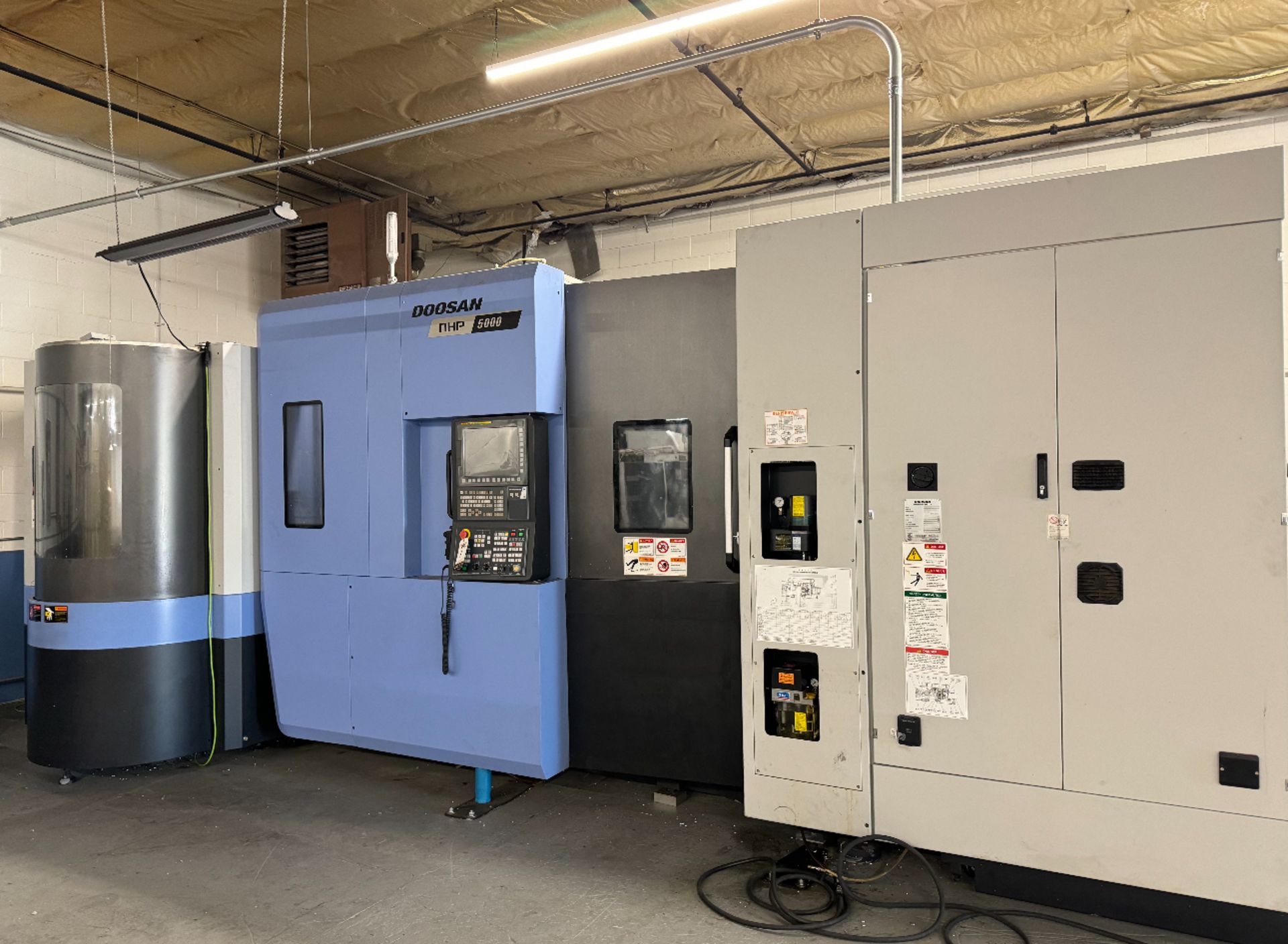 2020 DOOSAN Mdl. NHP 5000 CNC Horizontal Machining Center, FANUC Series ...