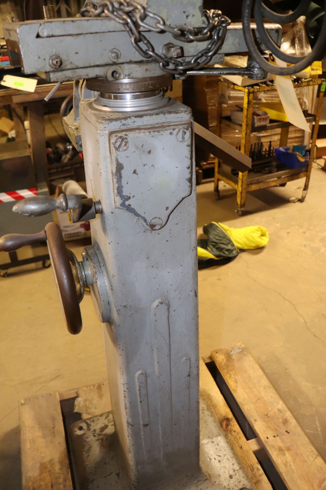 Oliver of Adrian Instrument Company drill bit sharpener and grinder