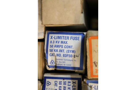 Sixteen Commercial Technologies X-Limiter fuses, 50amp