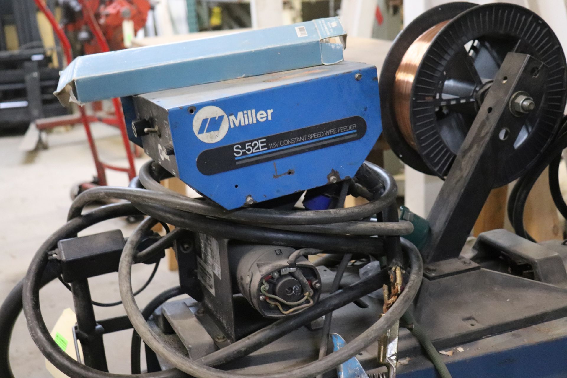 Miller tig welder, model CP-200, with a Miller Constant Speed Wire ...
