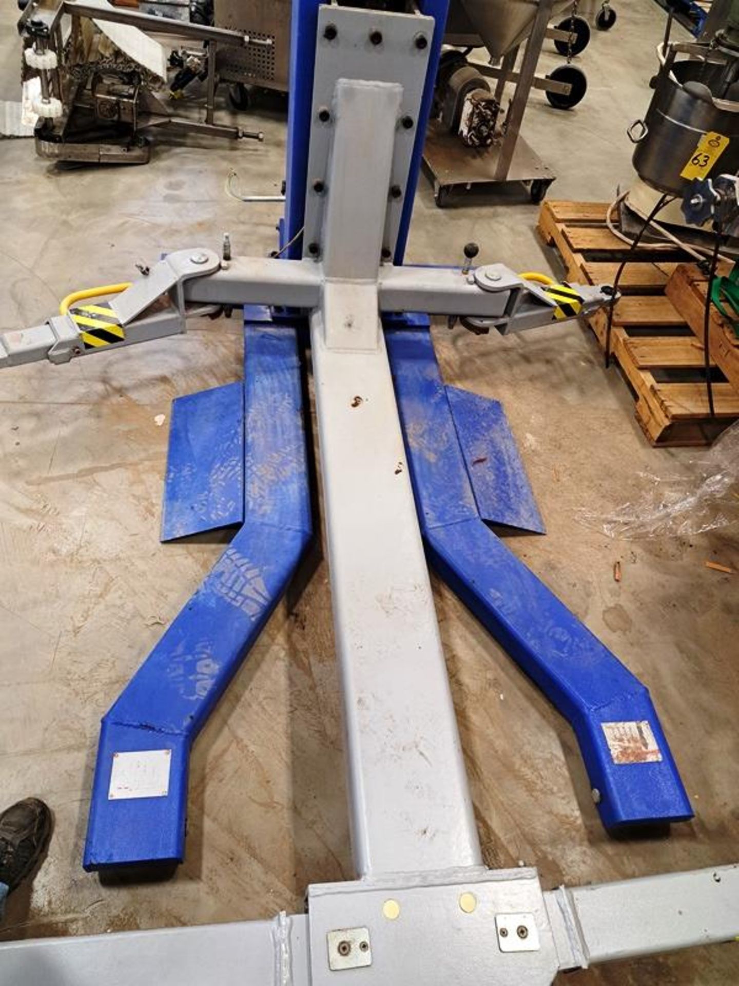Ideal Mdl. MSC-6KLP Single Column Mobile Lift, Ser. #July 2018-0969 ...