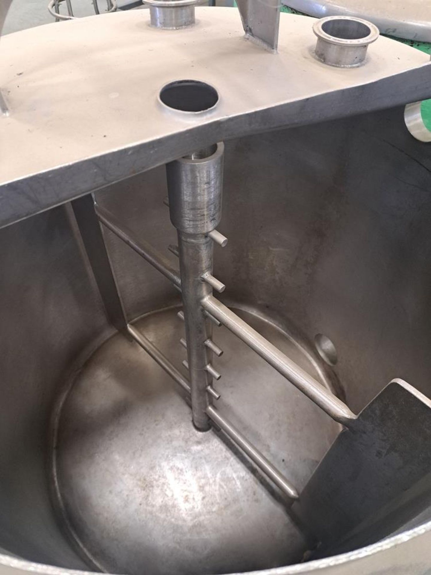 Stainless Steel Mix Tank, 24" diameter X 26" deep, 1/2 removable lid ...