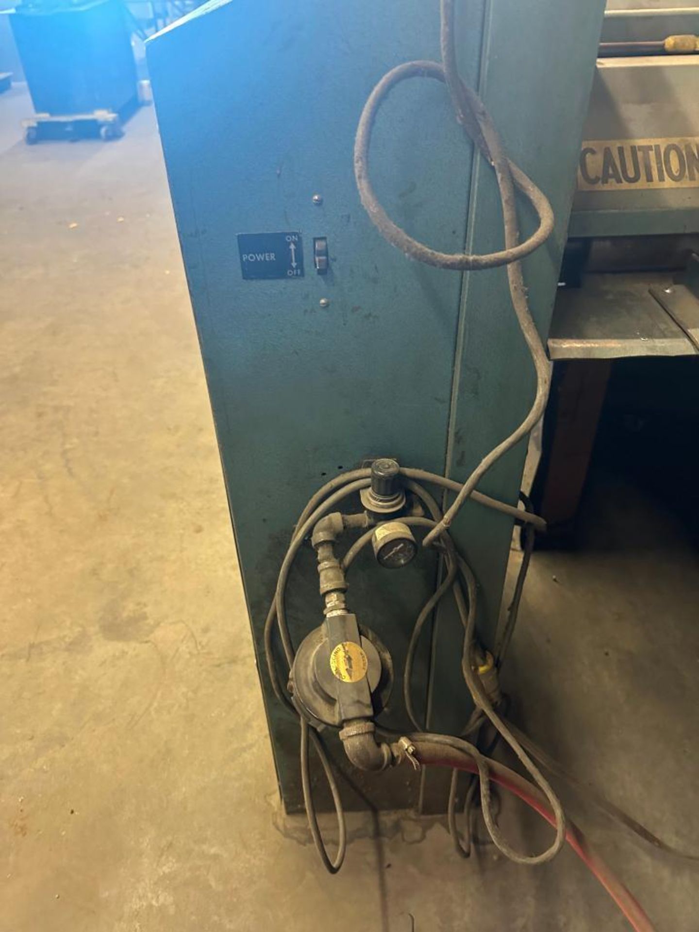 POWERED LINER SIZER SYSTEM WITH HOOD DURO DYNE PLS 25' MAIN WAREHOUSE 1