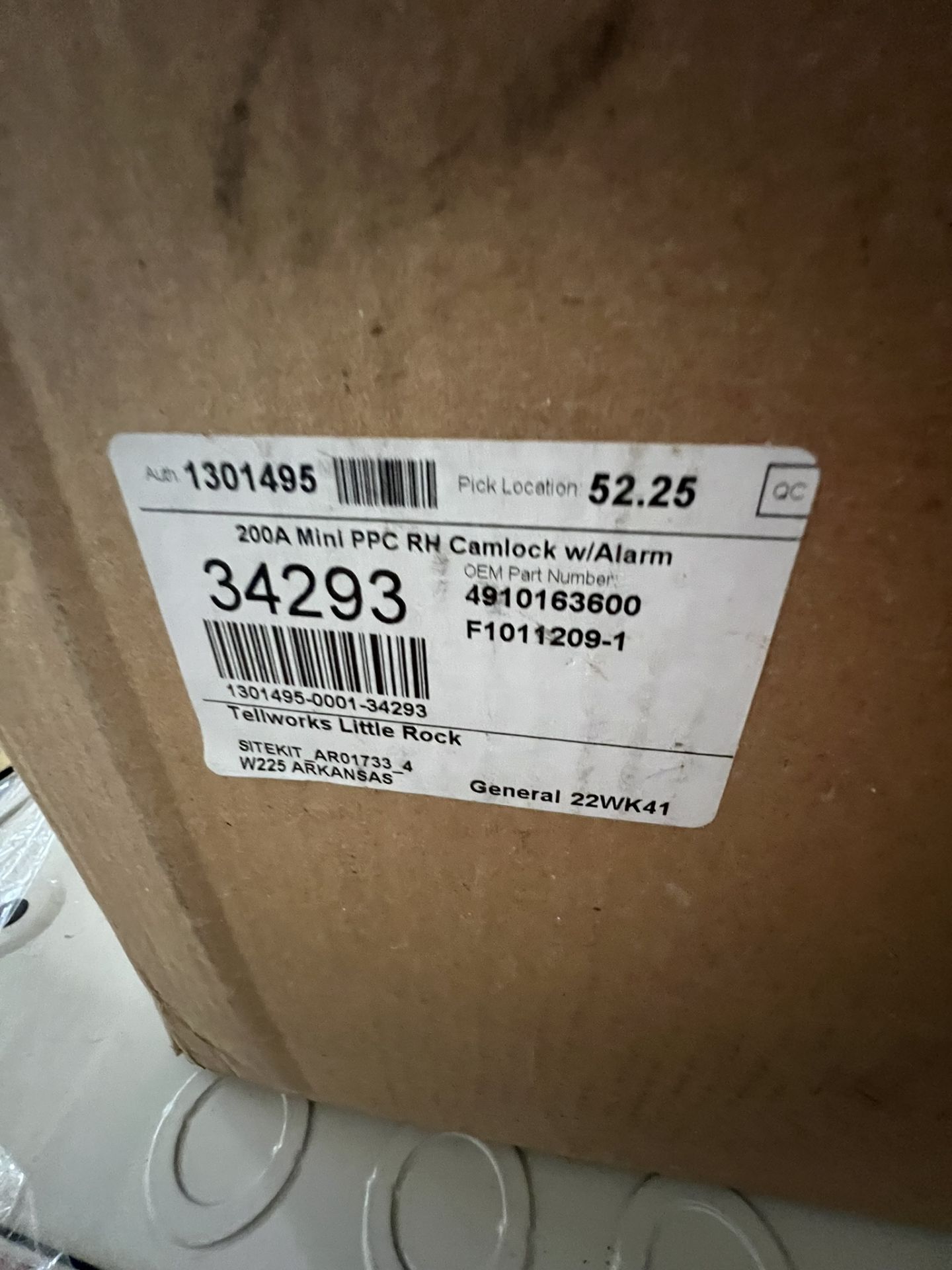 (7) 200amp Power Distribution Cabinets 200a Mini PPC RHCamlock with ...