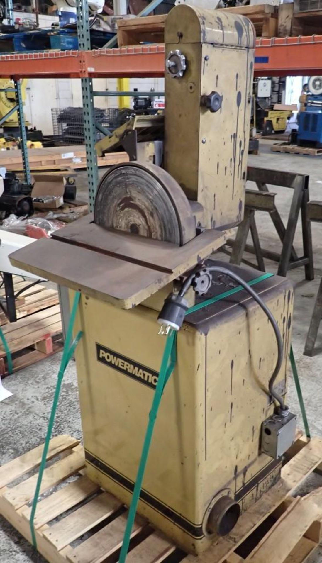 Loading Fee: $40 Powermatic #BD31A Combo Belt & Disc Sander Here is a ...