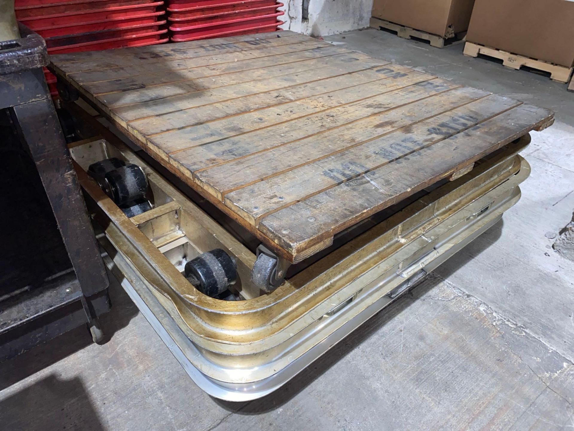 Lot of (5) Pallet Dollies (3) Magliner Pallet Dollies Model #: PDN ...