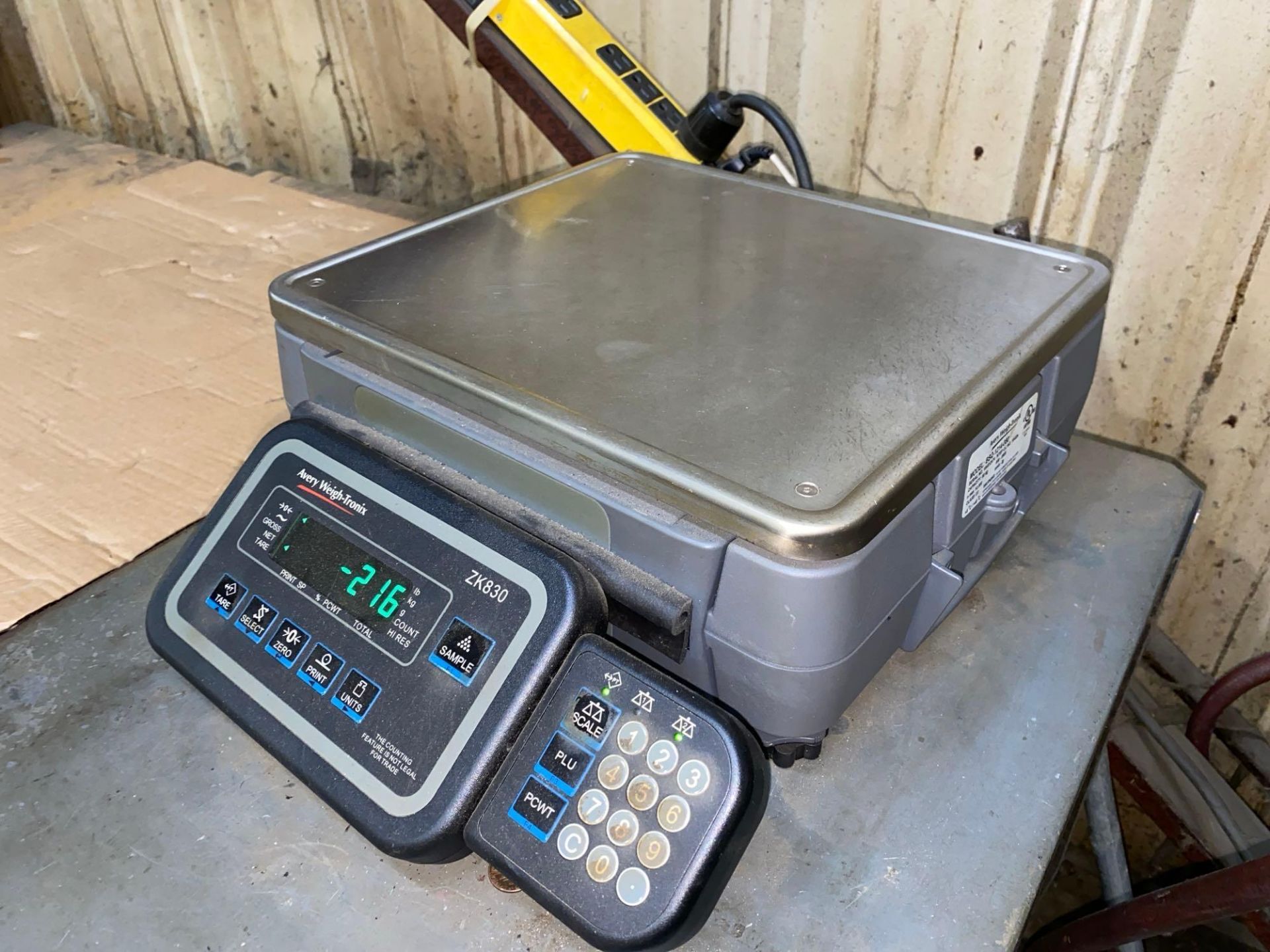 Loading Fee: $60 5,000 Lb. Thurman Scale Floor Scale 48" x 48" Platform ...