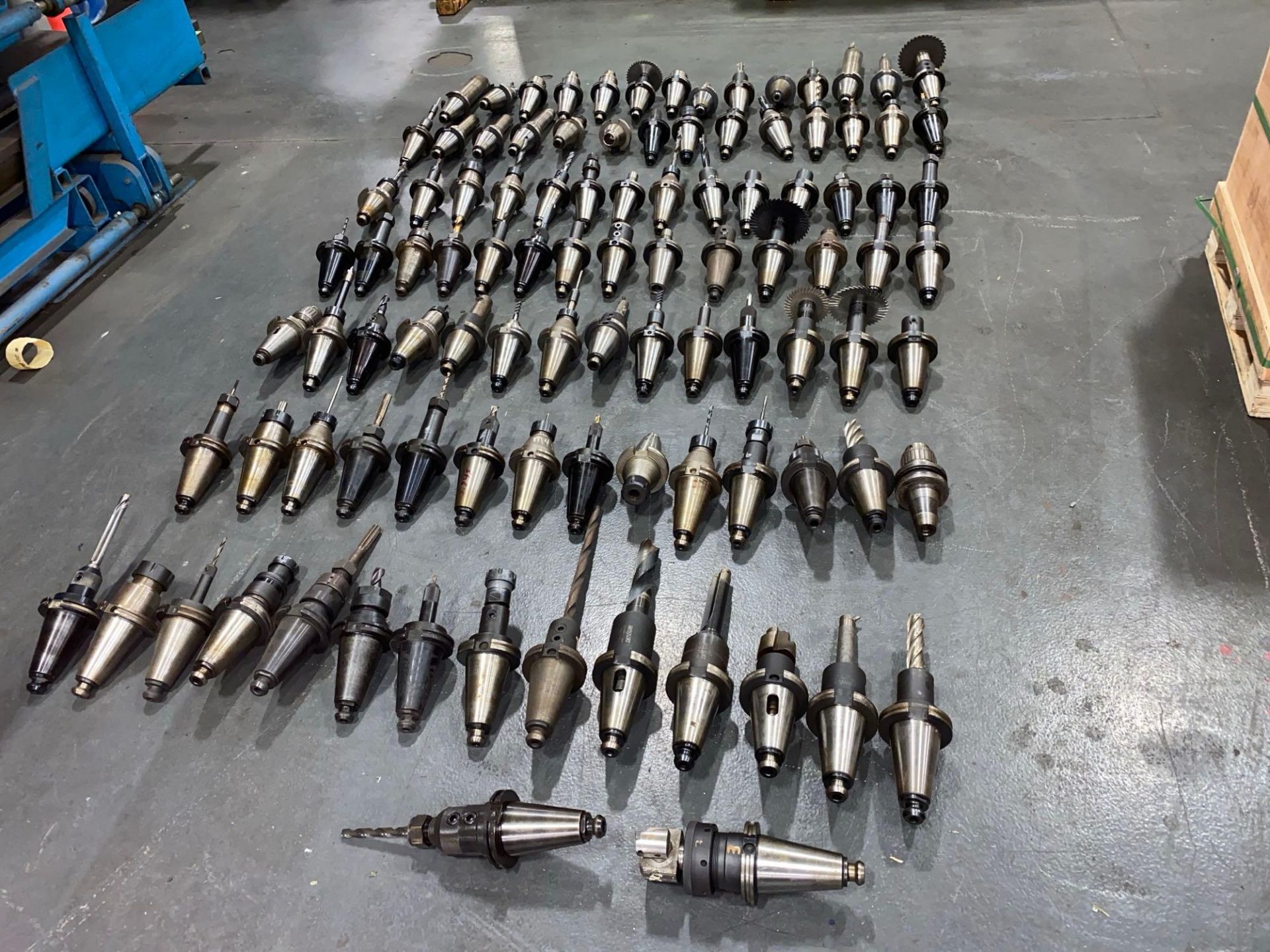 Loading Fee: $30 Lot of (100) Cat 50 Taper Tool Holders