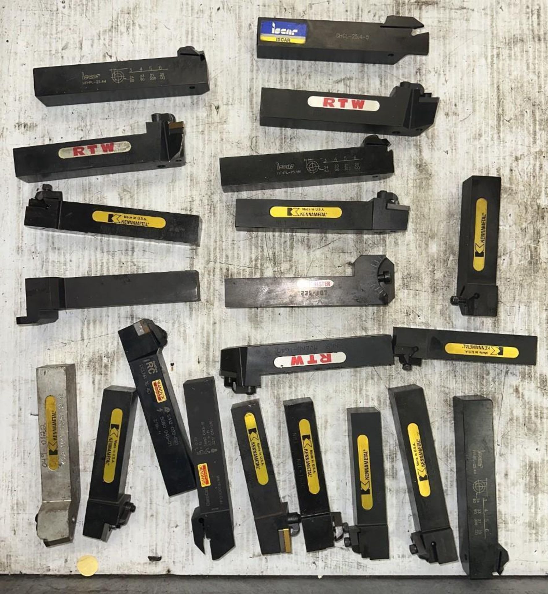 Lot of Misc. 1" X 1" Tool Holders