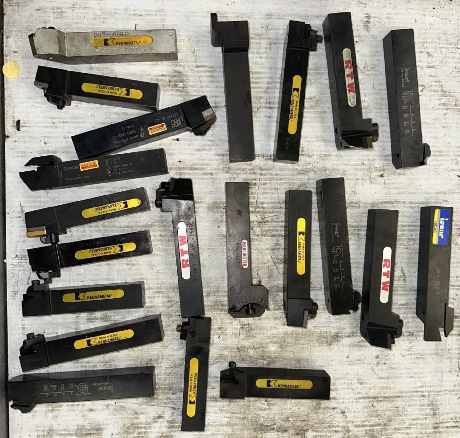 Lot of Misc. 1" X 1" Tool Holders