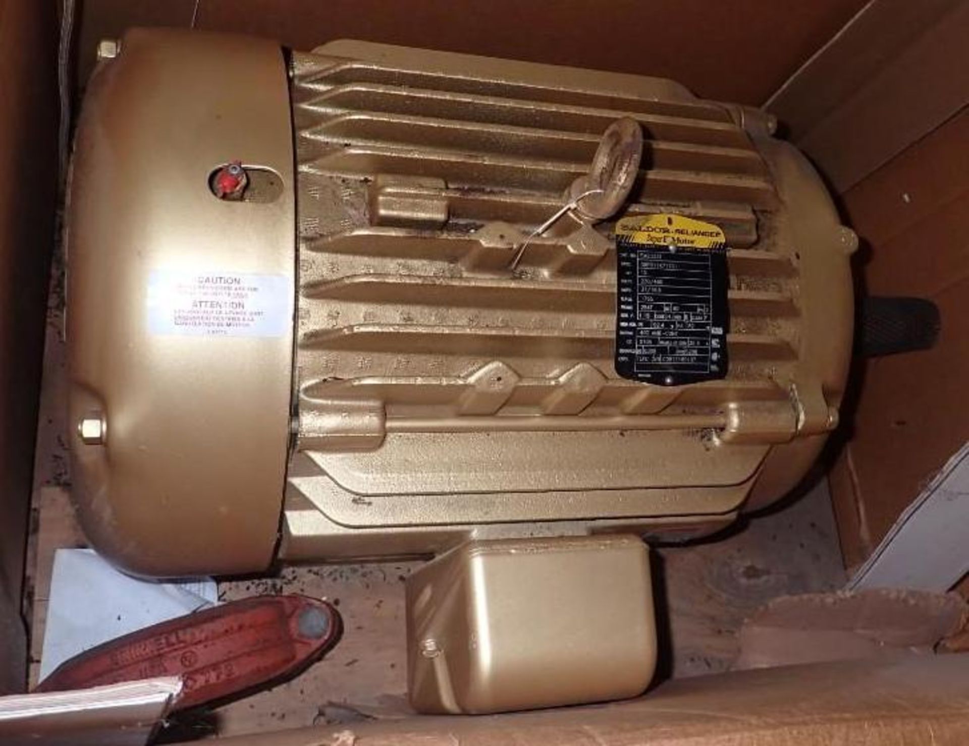 15 HP Baldor #EM2333T Super-E Motor