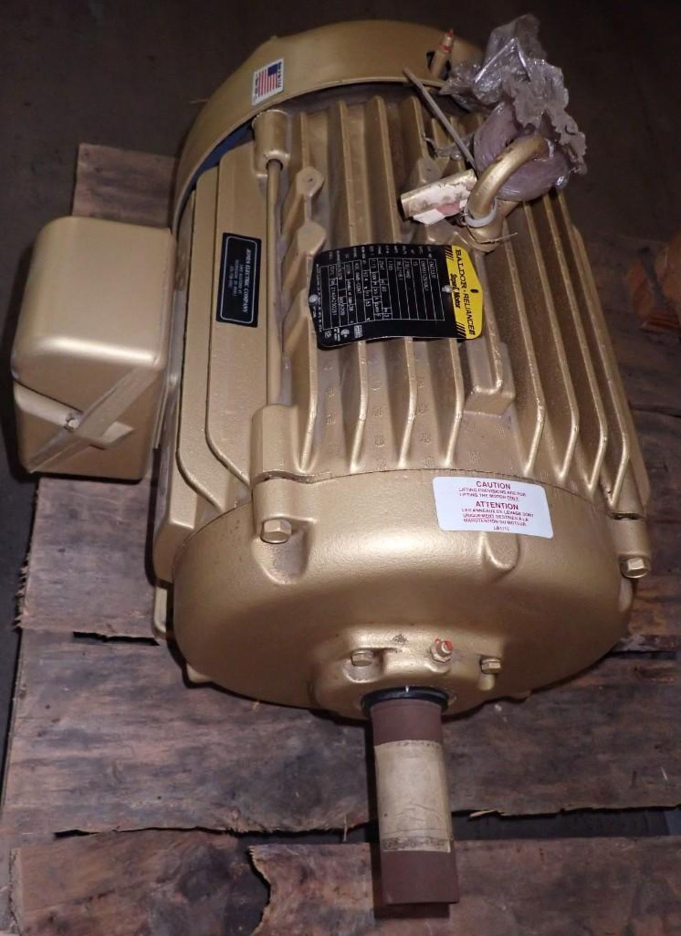15 HP Baldor #EM2333T Super-E Motor