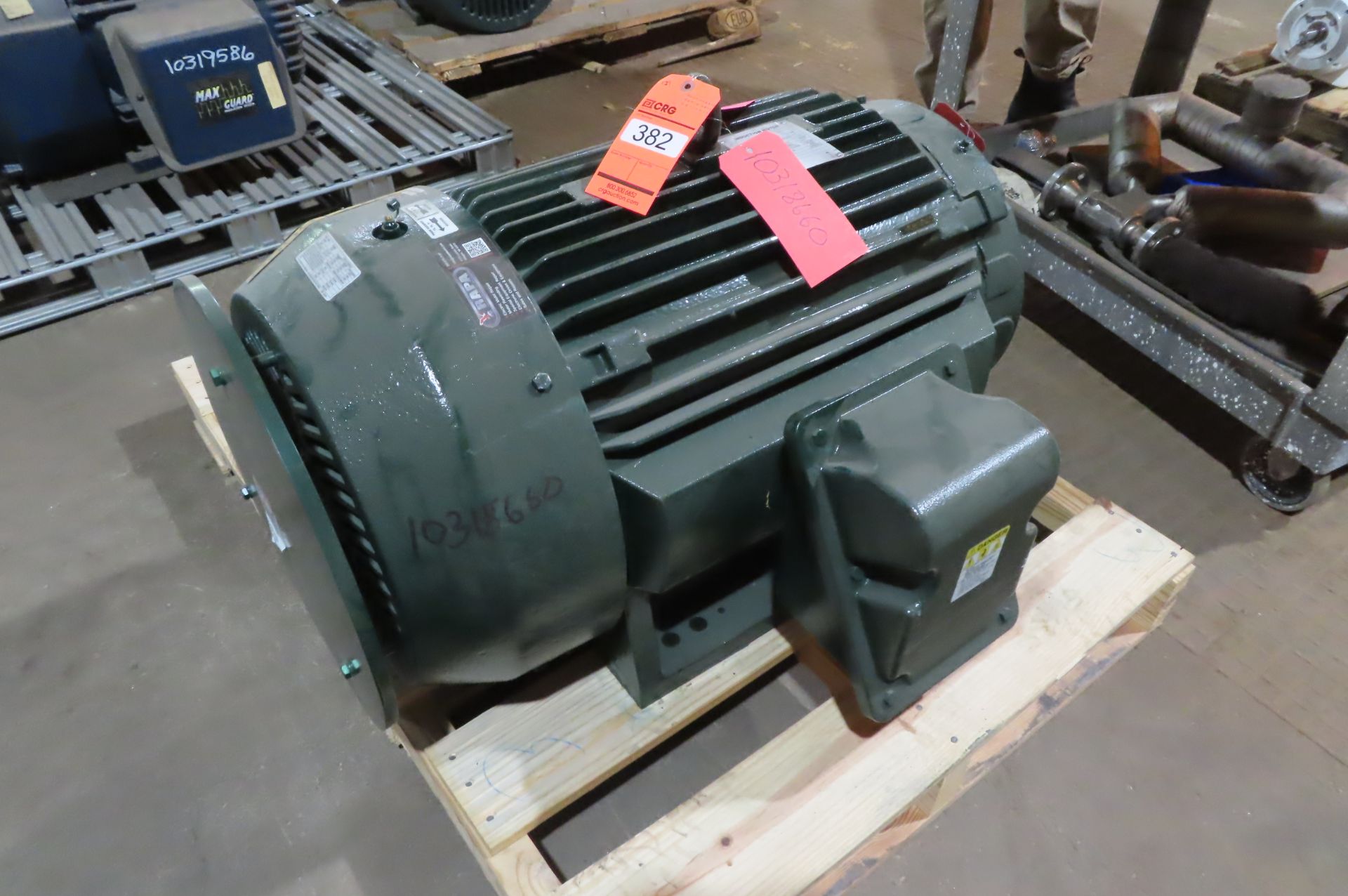 Toshiba motor, 75/37.5 hp, 460 volt, 1775/885 RPM, 405T frame [LOC ...