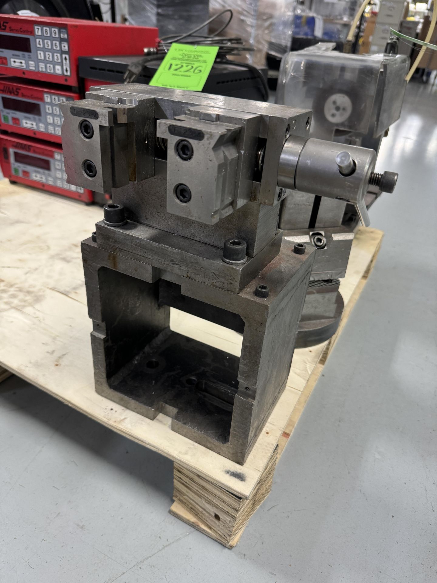CUSTOM GRIDNING FIXTURE WITH VISE AND (2) CLAMPING FIXTURES