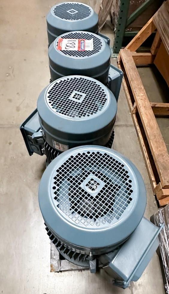 ABB Motor drives, 4 CT Model: M2BAX 160 MLA2 IMB5/IM3001 Voltage: 480 ...