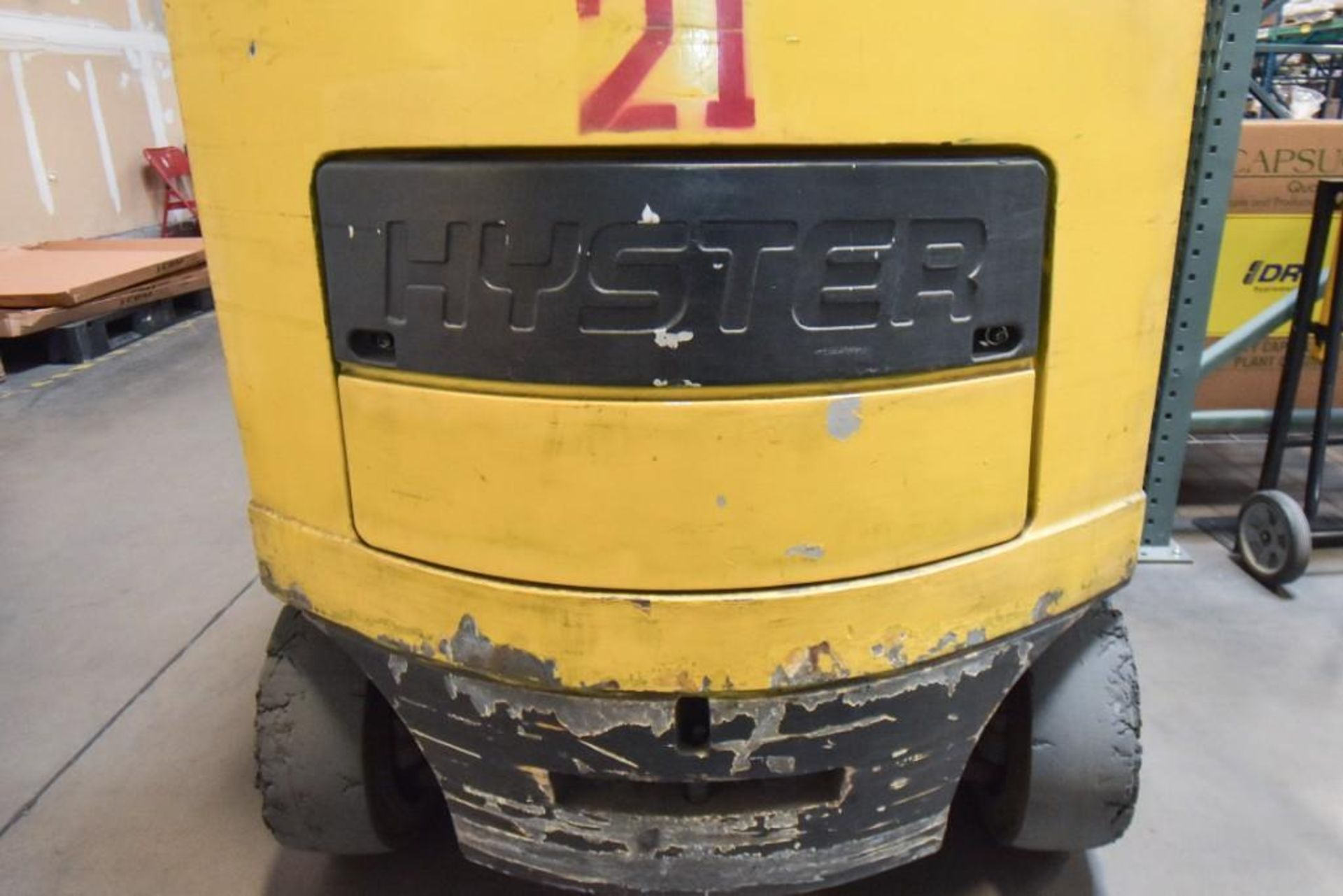 1- Hyster 45 Forklift With high frequency enforcer charger Forklift ...