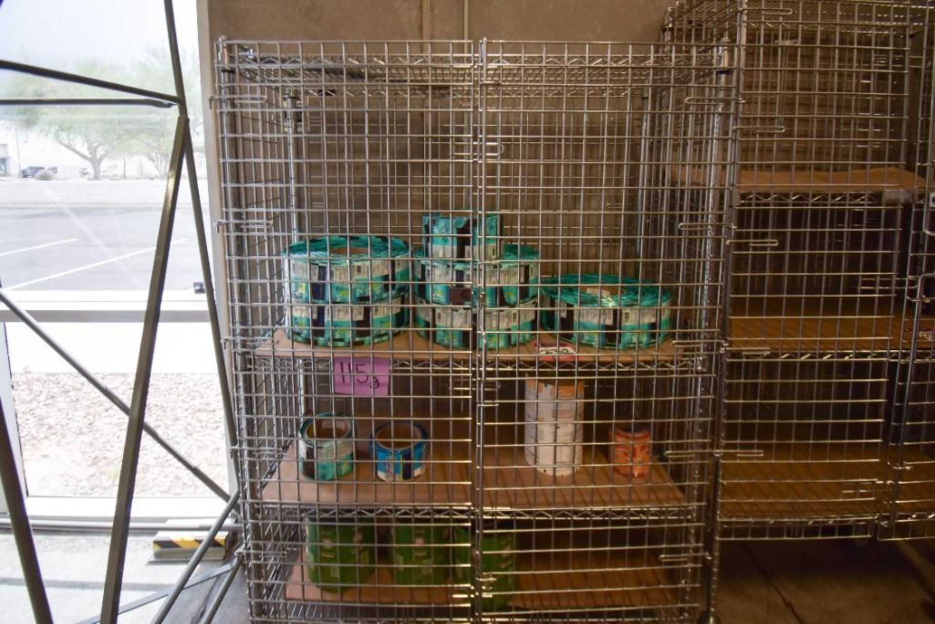 1- ULine Stainless steel wire cage Skidding and Load out charges: There ...
