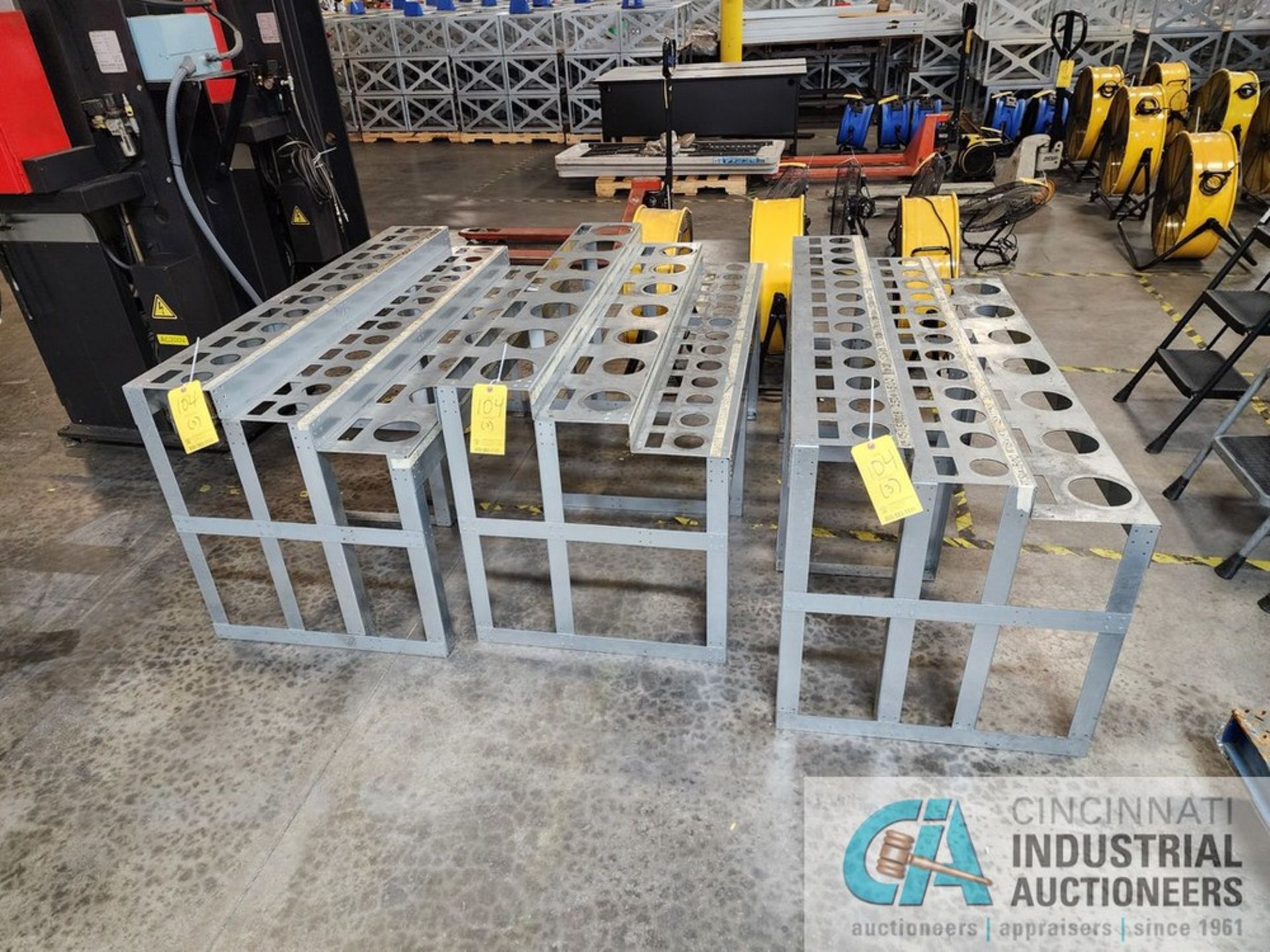 Tool Holder Units, 30-1/2" x 27" x 58-1/2"H