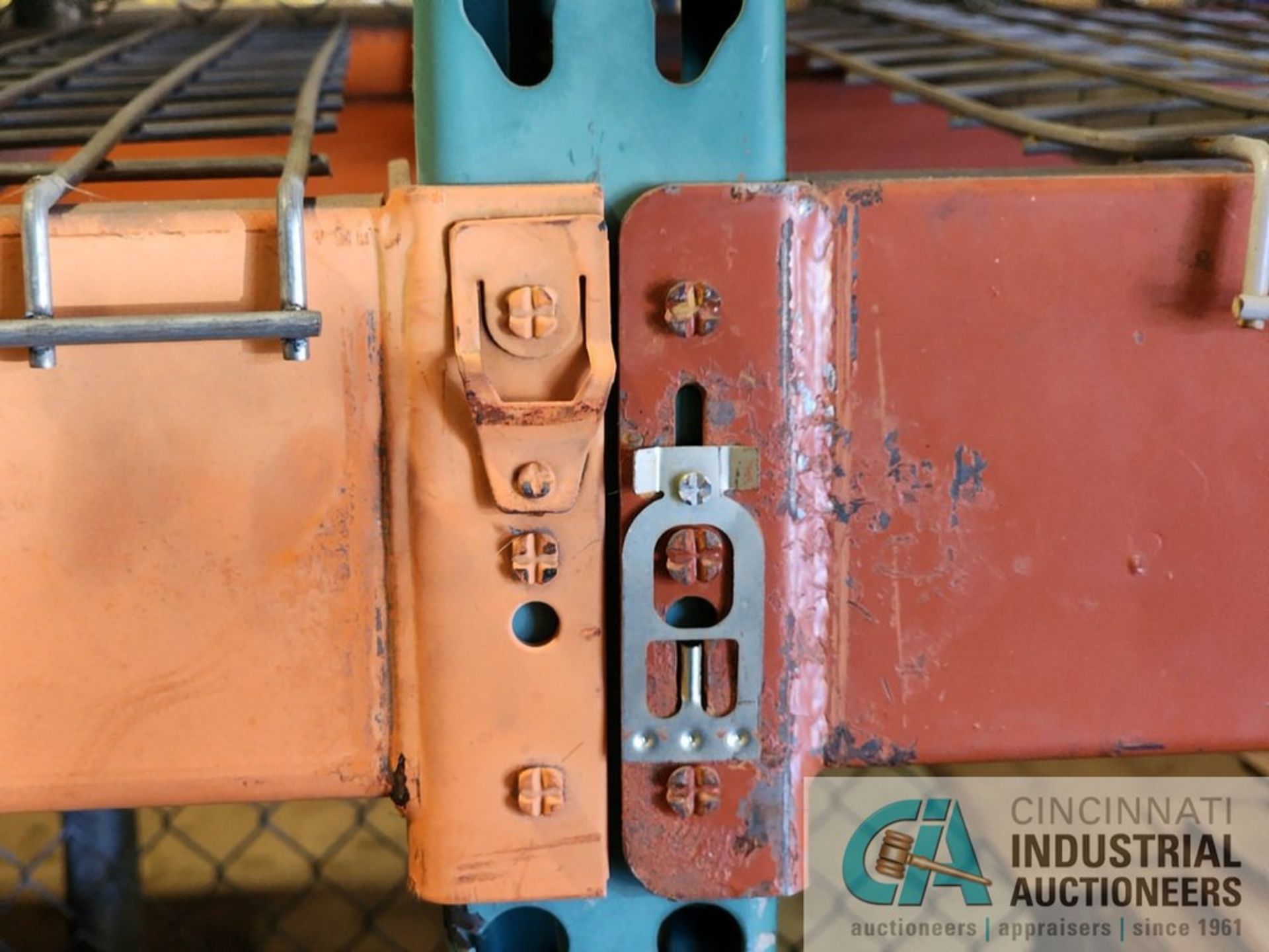 Sections Of Pallet Racks, (30) 144" Crossbeams; (7) Uprights 144" x 42"