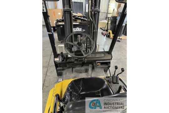 5,000 LB. YALE MODEL GLC050 LP GAS SOLID TIRE LIFT TRUCK; S/N ...