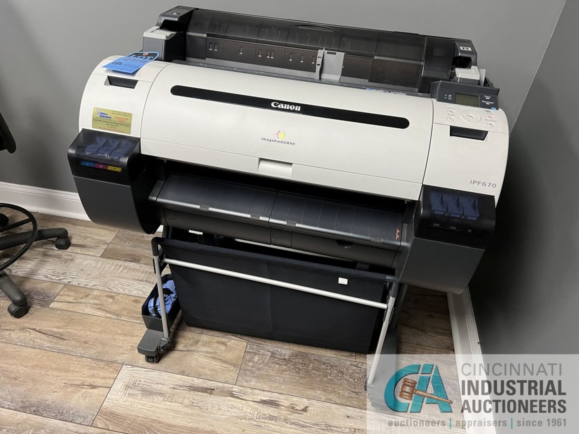 CANON MODEL 1PF670 IMAGEPROGRAF COLOR PLOTTER