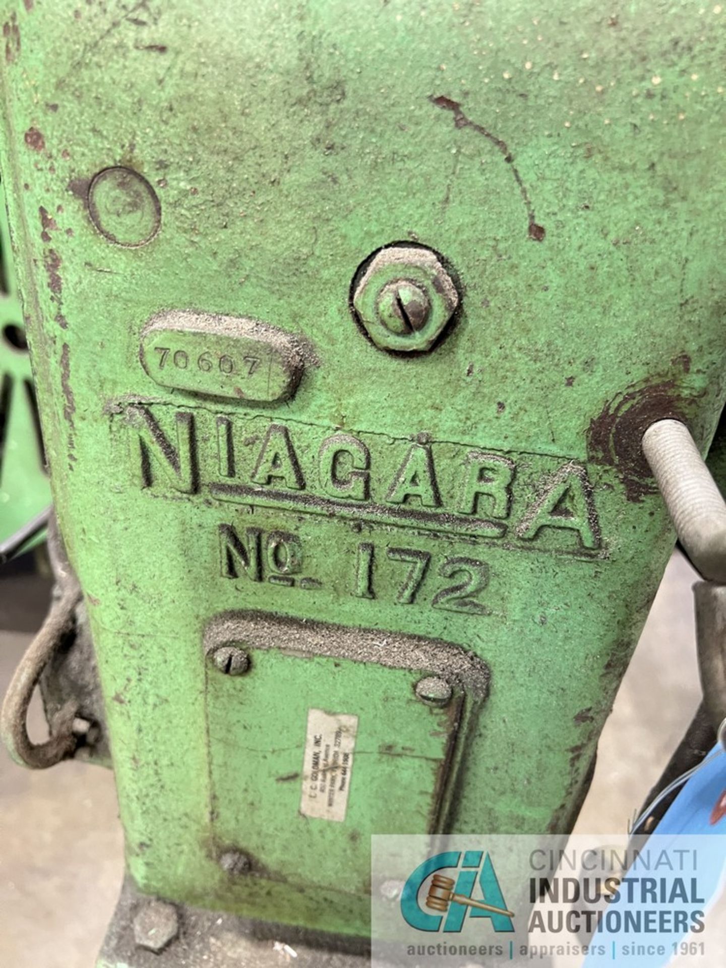 18 GAUGE NIAGARA MODEL 17 CRIMP AND BEADING MACHINE