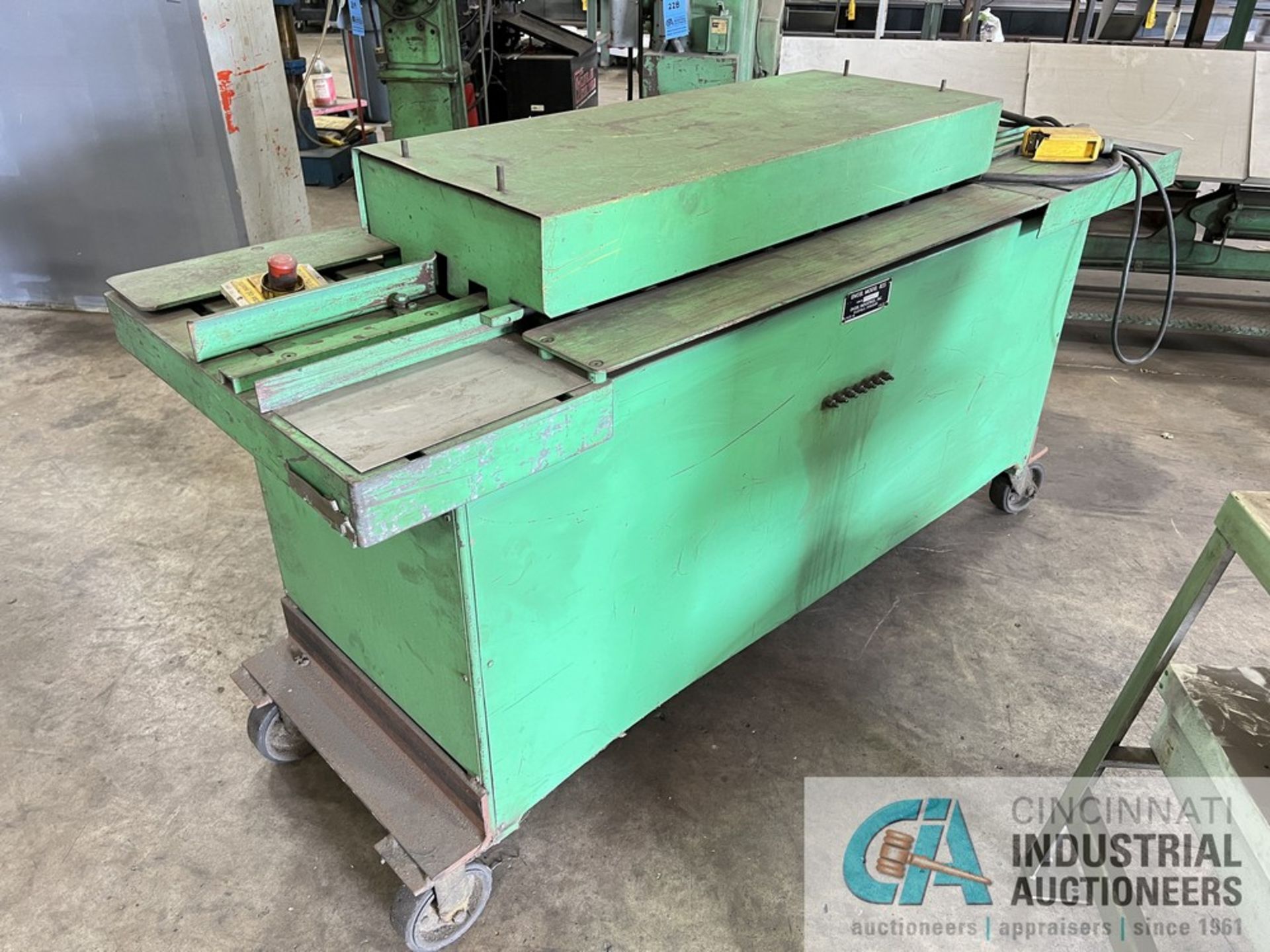 ENGEL MODEL 825 EIGHT-STAND ROLL FORMER; S/N 4-445**For convenience ...