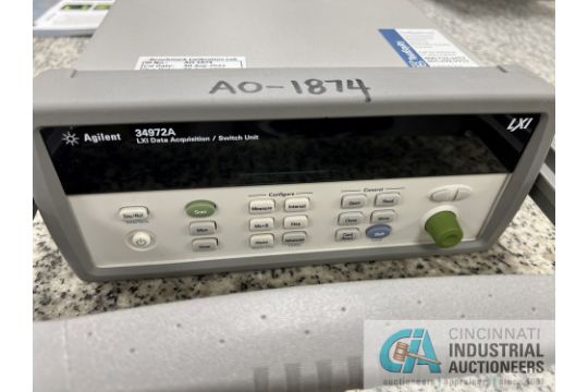 AGILENT MODEL 34972A LXI DATA ACQUITION / SWITCH UNIT (INSP)