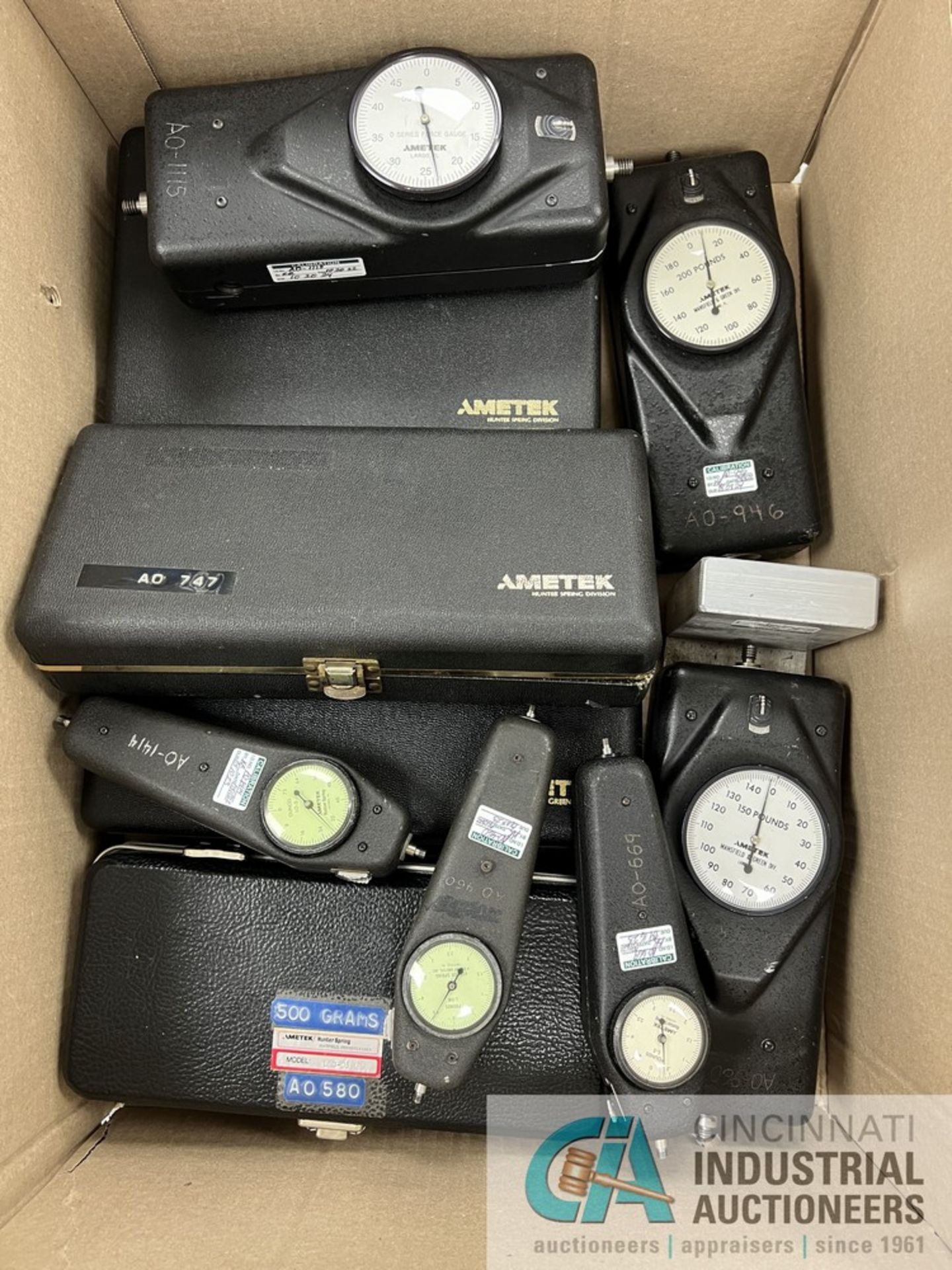 (LOT) DIAL FORCE GAGES (INSP)