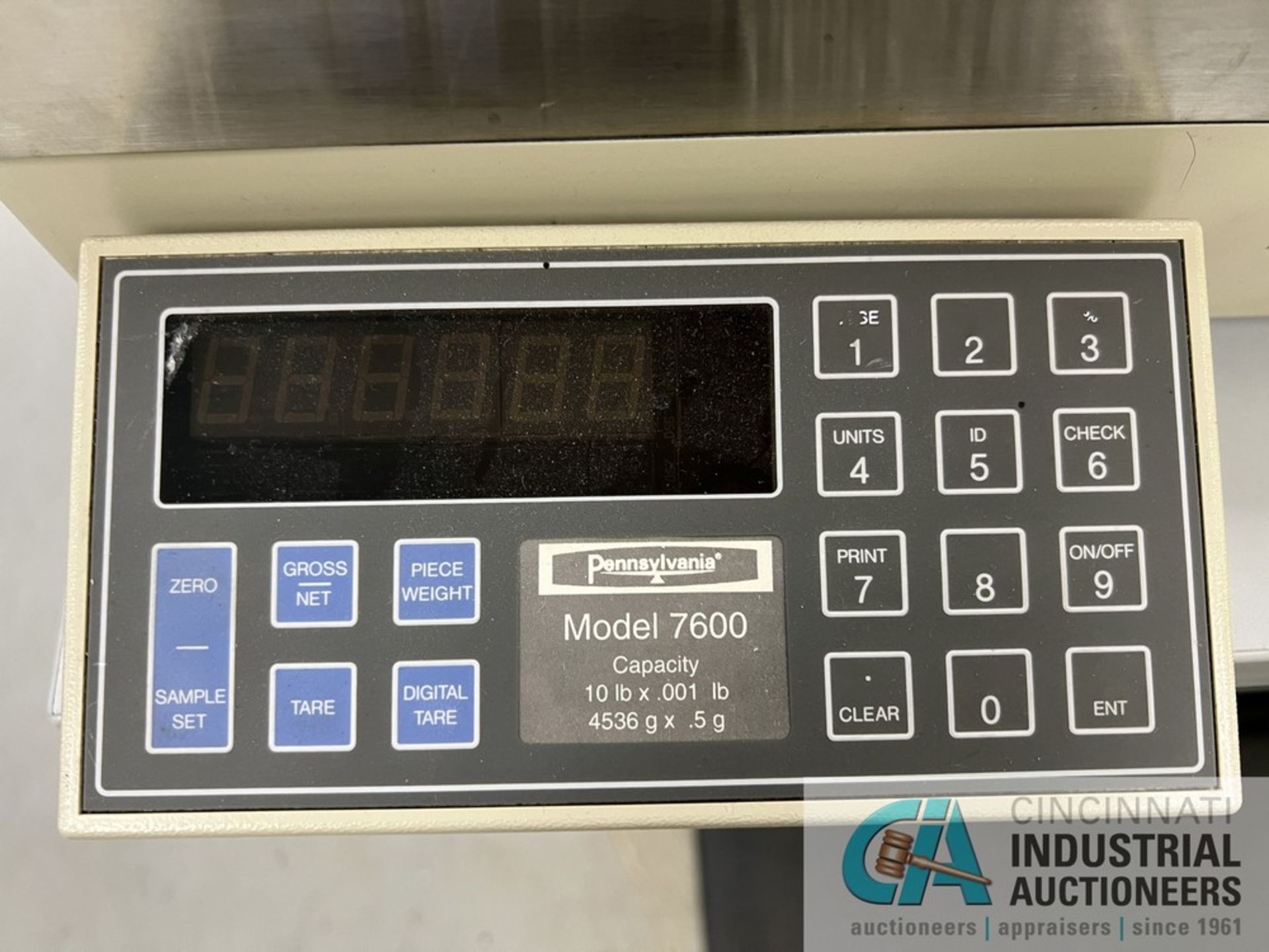 10 LB. CAPACITY DIGITAL SCALES, WEIGH-TRONIX QUARTZELL AND PENNSYLVANIA ...