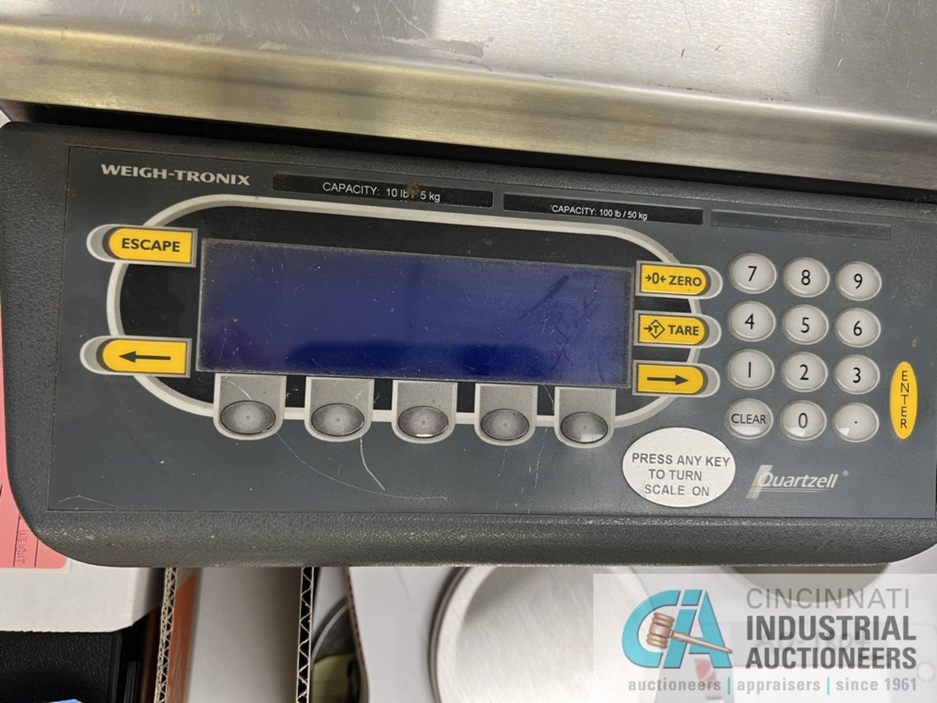 10 LB. CAPACITY DIGITAL SCALES, WEIGH-TRONIX QUARTZELL AND PENNSYLVANIA ...