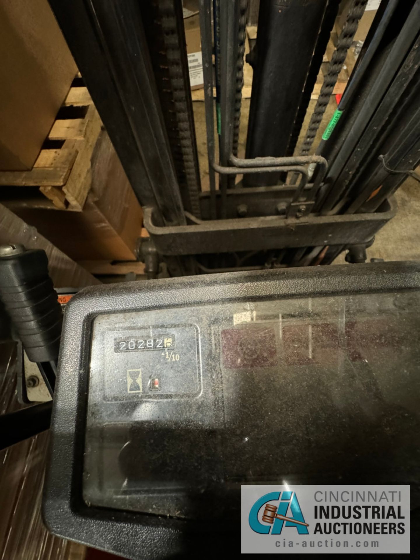3,000 Lb. Toyota LPG Forklift, Model 5FGC15, Soild Tire, 185" Max Lift ...