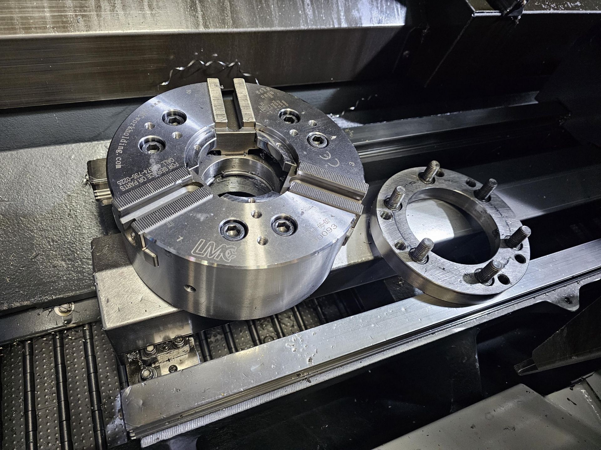 HAAS MODEL ST20Y CNC TURNING CENTER; S/N 3117597, 12-POSITION LIVE ...
