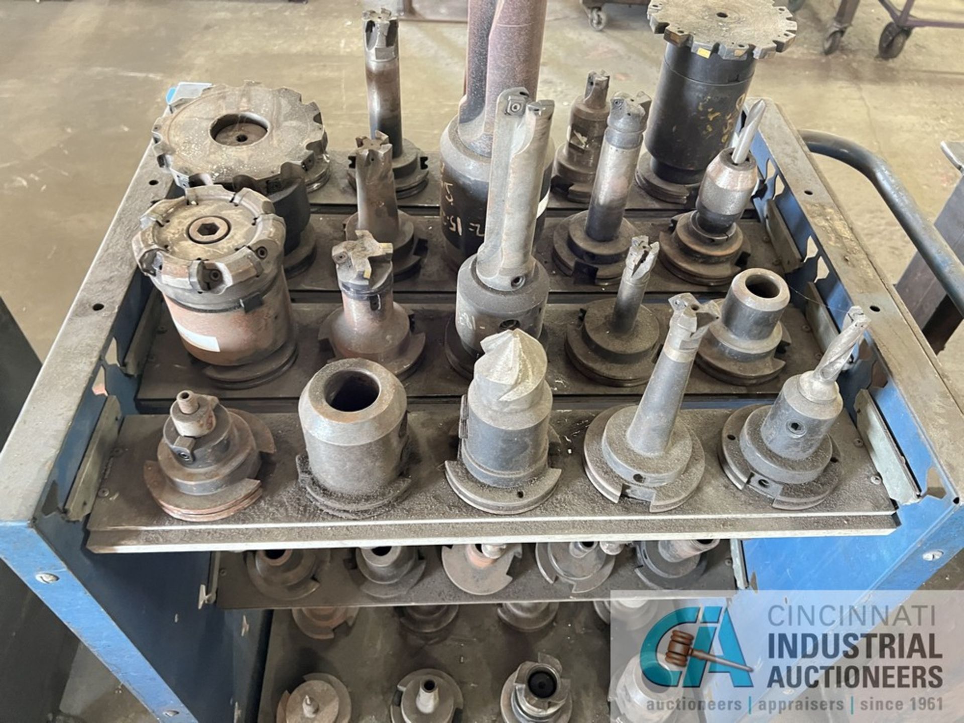 CAT 50 TAPER TOOLHOLDERS WITH CART