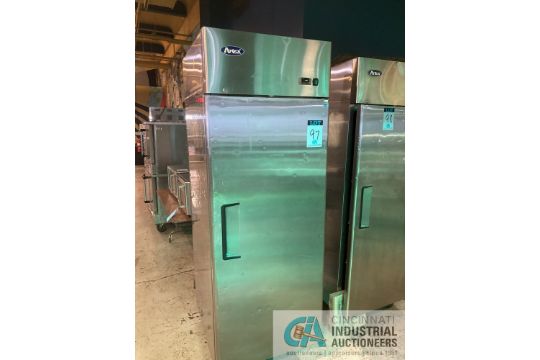 ATOSA T-SERIES MODEL MBF8004GR REACH IN VERTICAL COOLERS; S/N C40010 ...