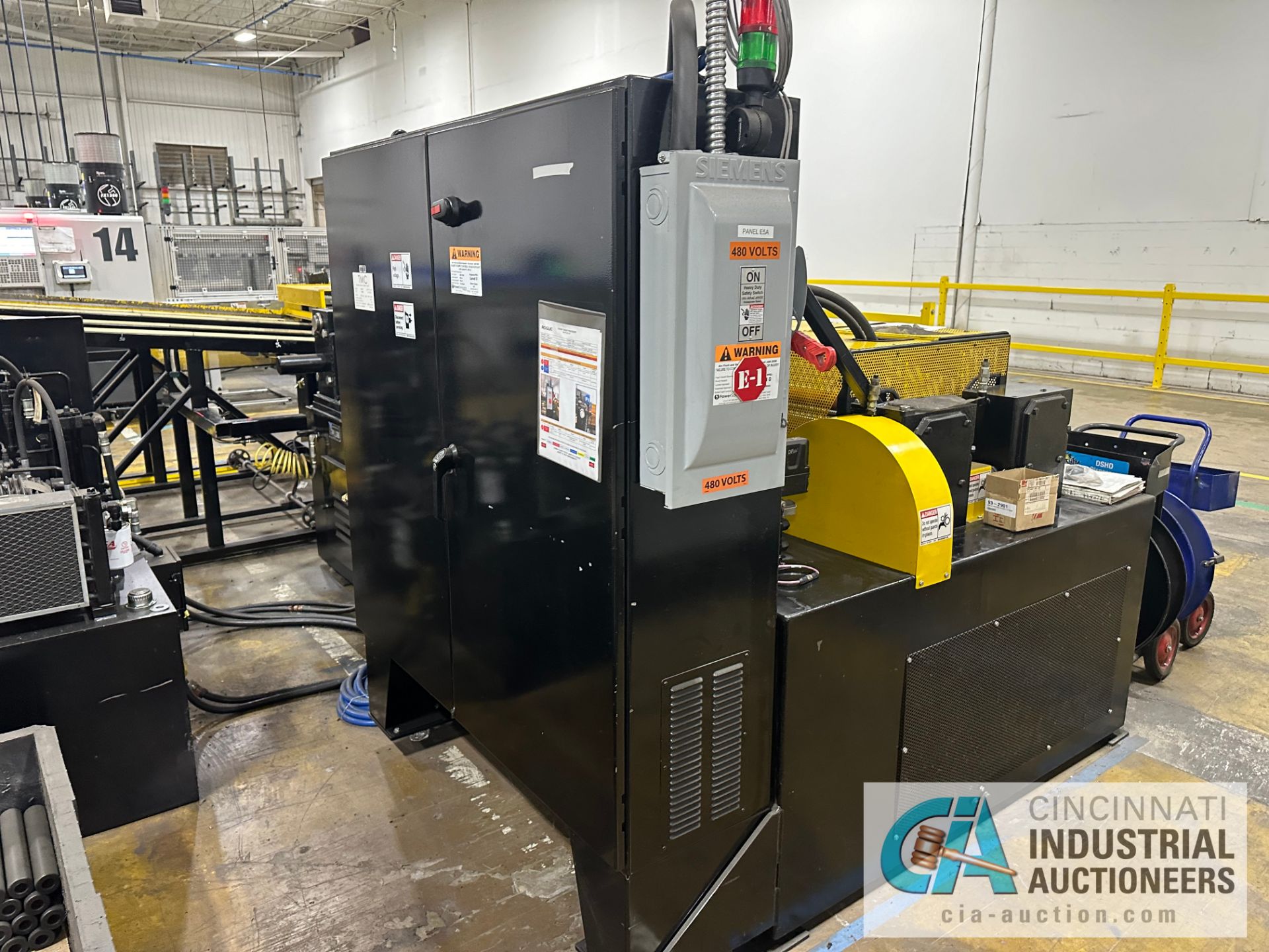 TESKER MODEL 230 THREAD ROLLER W/ AUTO LOAD AND UNLOAD; S/N 13888 ...