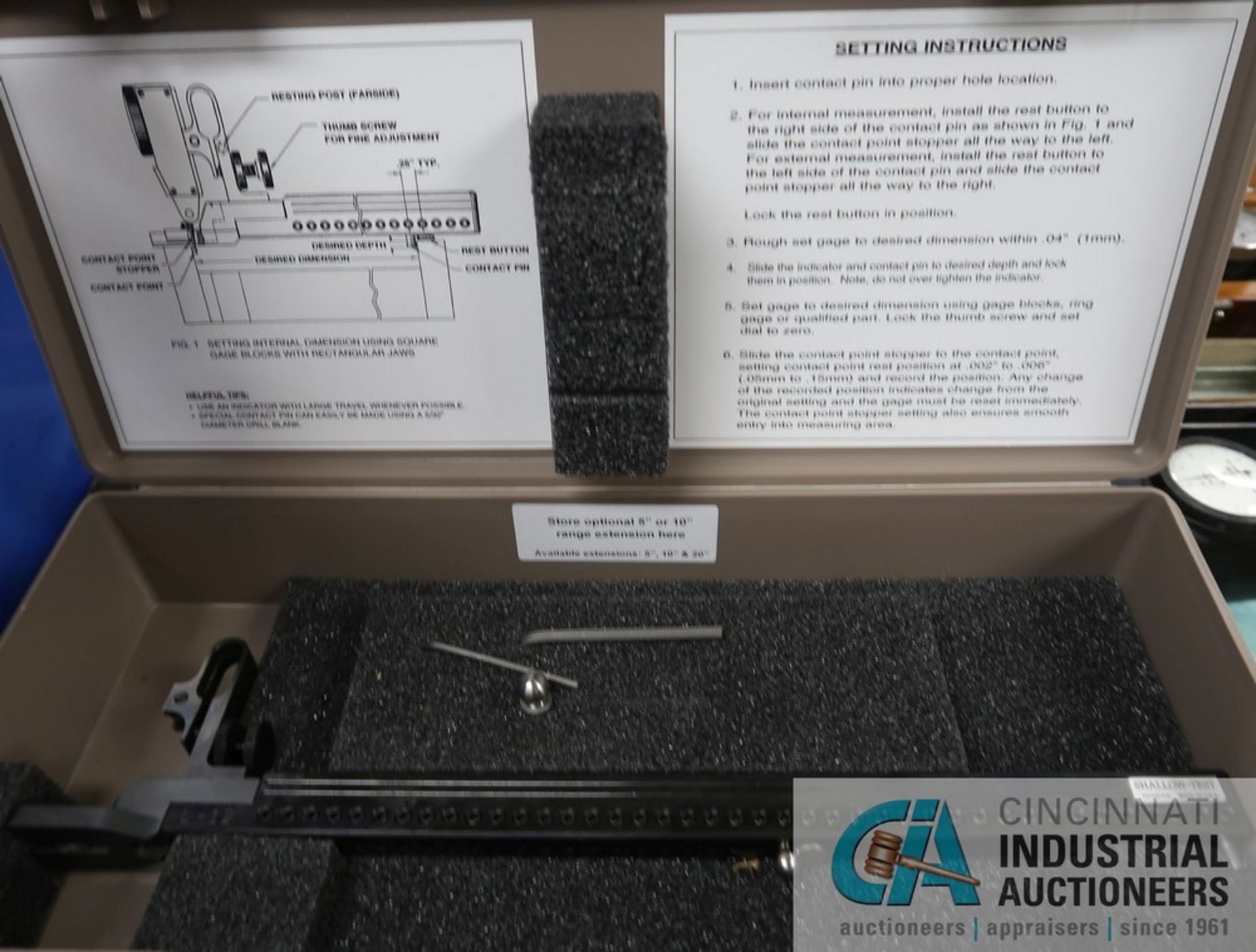 (LOT) MISCELLANEOUS INSPECTION GAGES AND OTHER RELATED ITEMS