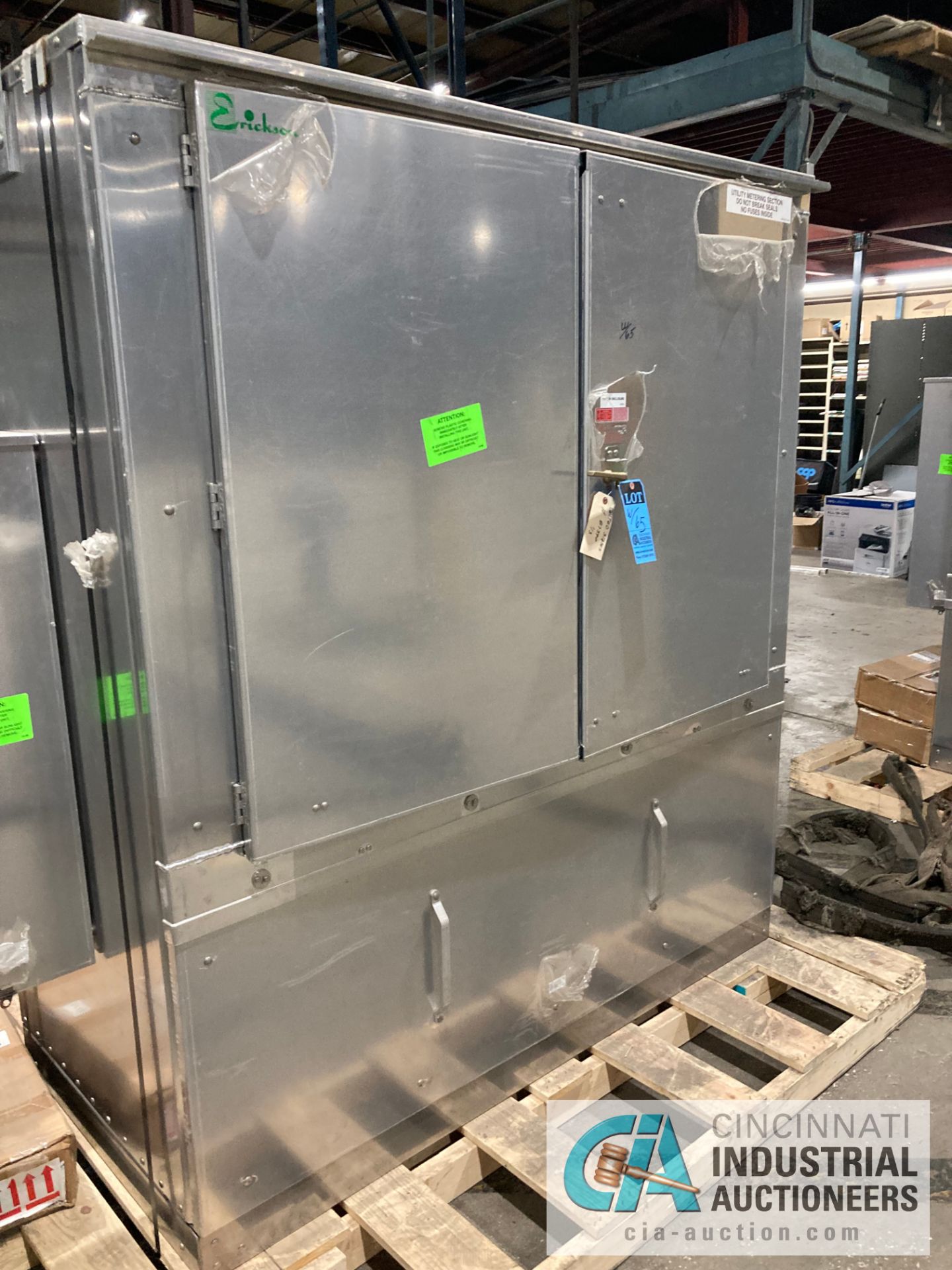 ERIKSON TYPE 3 ENCLOSURES TO 4,000 AMP, NEVER PUT IN SERVICE