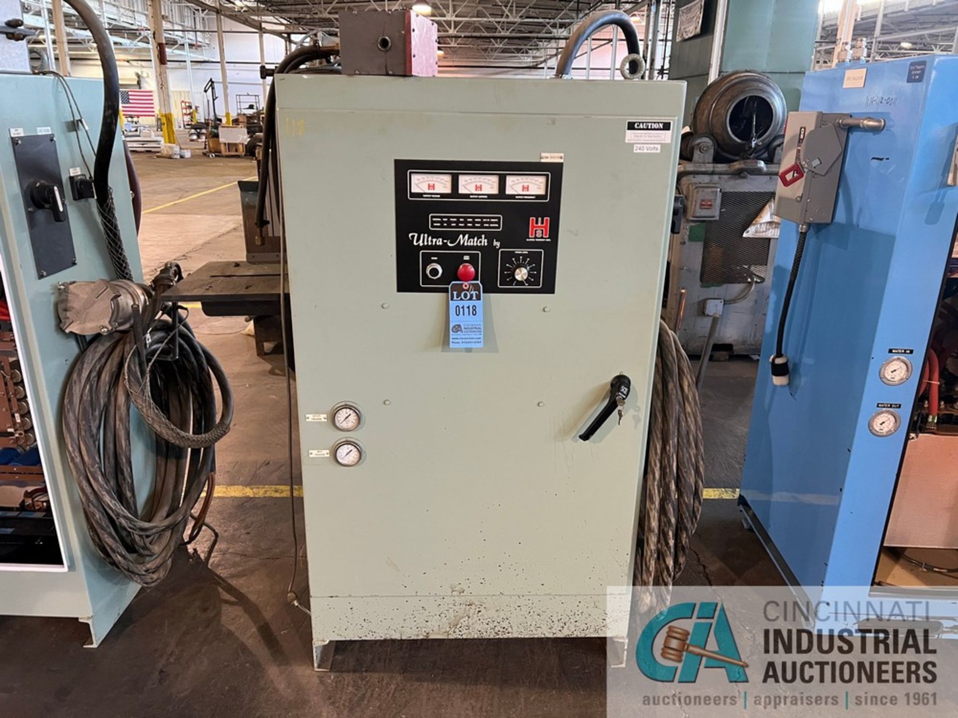 { Choice of lots: 117, 118 } 40 KW HEATING INDUCTION SERVICES, 40-80 ...