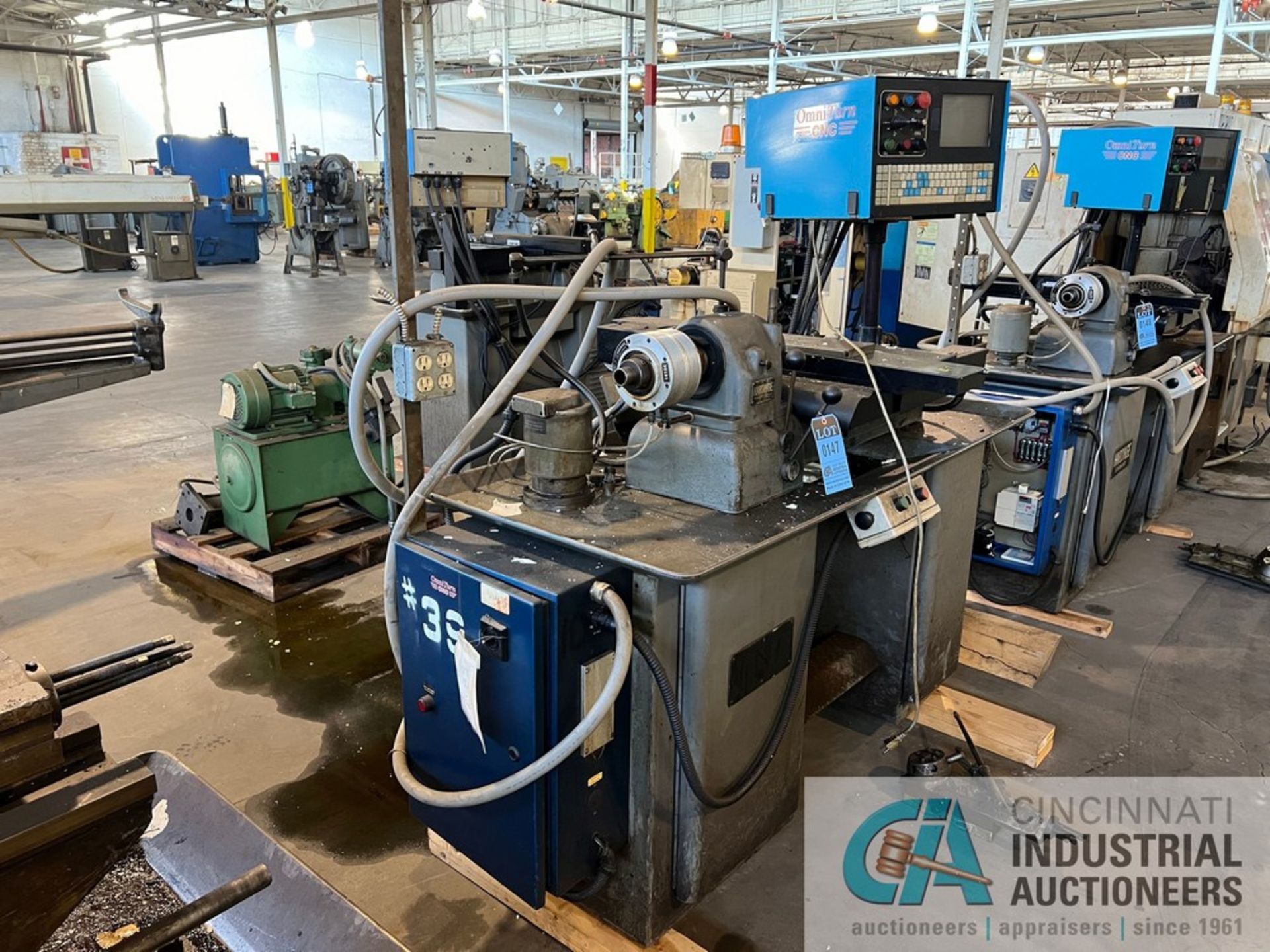 { Choice of lots: 147, 148 } HARDINGE MODEL DV-59 TOOLROOM LATHE WITH ...