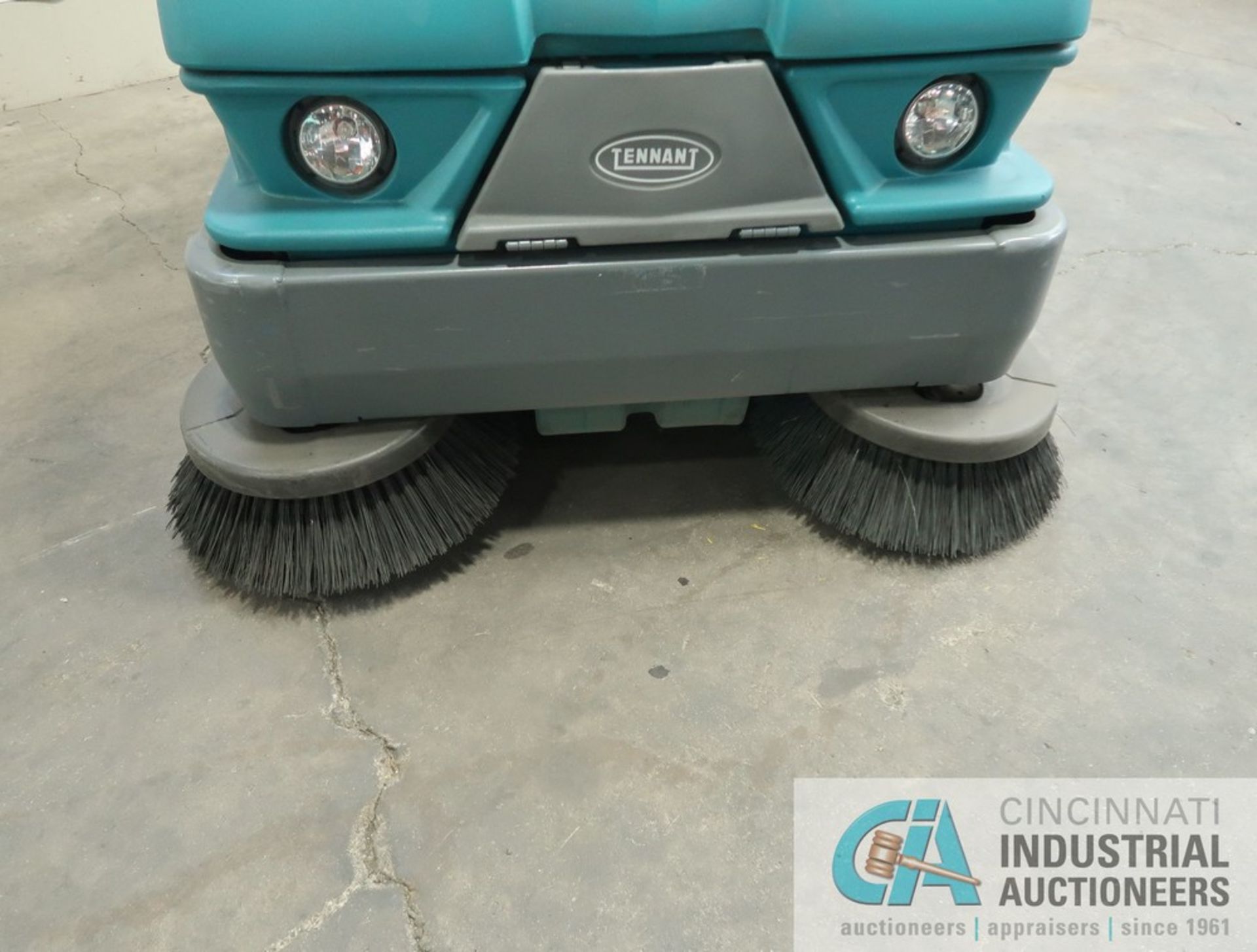 2017 TENNANT MODEL S20 RIDER TYPE FLOOR SWEEPER; S/N S20-5620, 70 HOURS ...