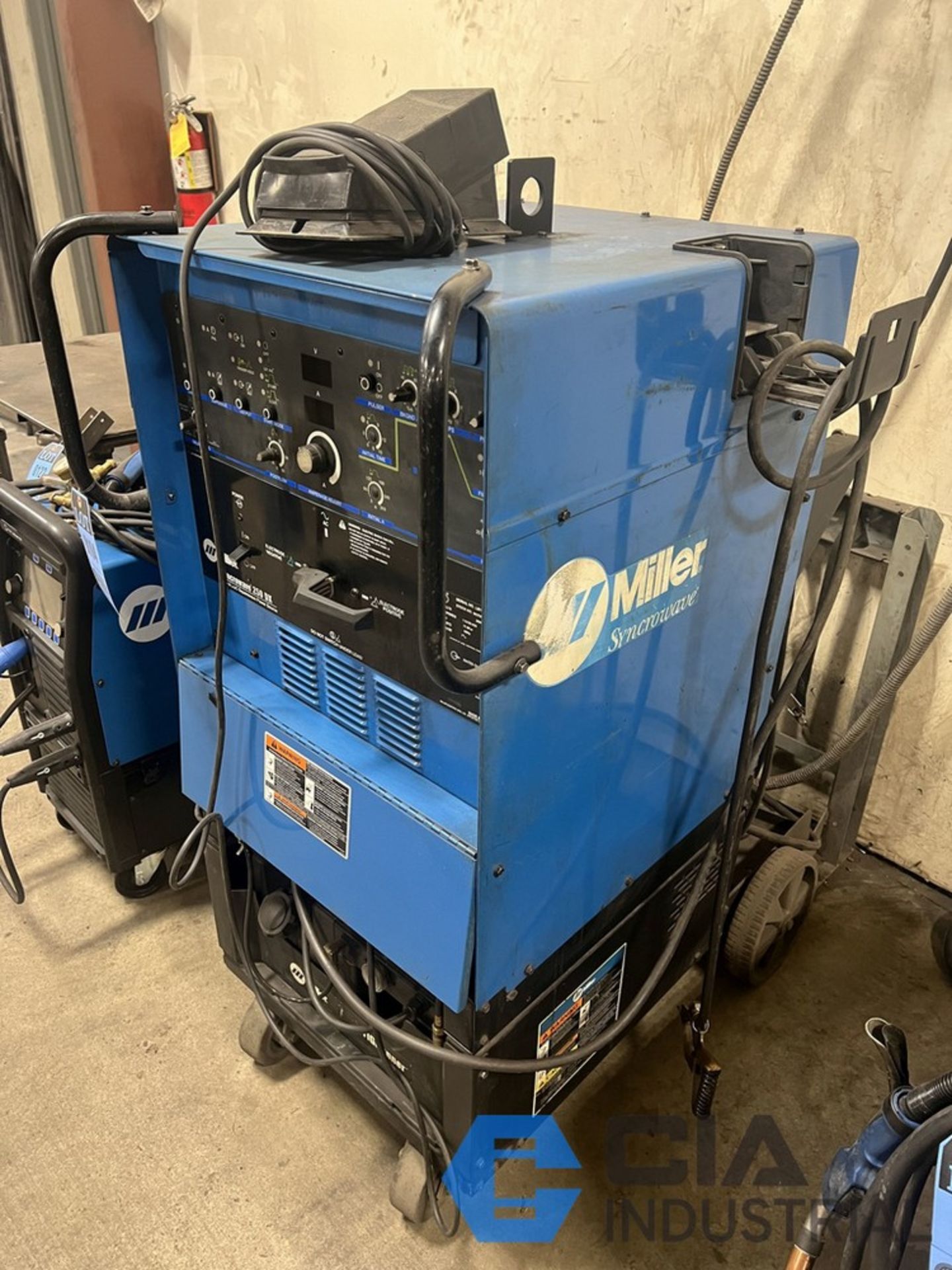 250 AMP MILLER SYNCROWAVE 250DX CC-AC/DC SQUAREWAVE TIG WELDING POWER ...