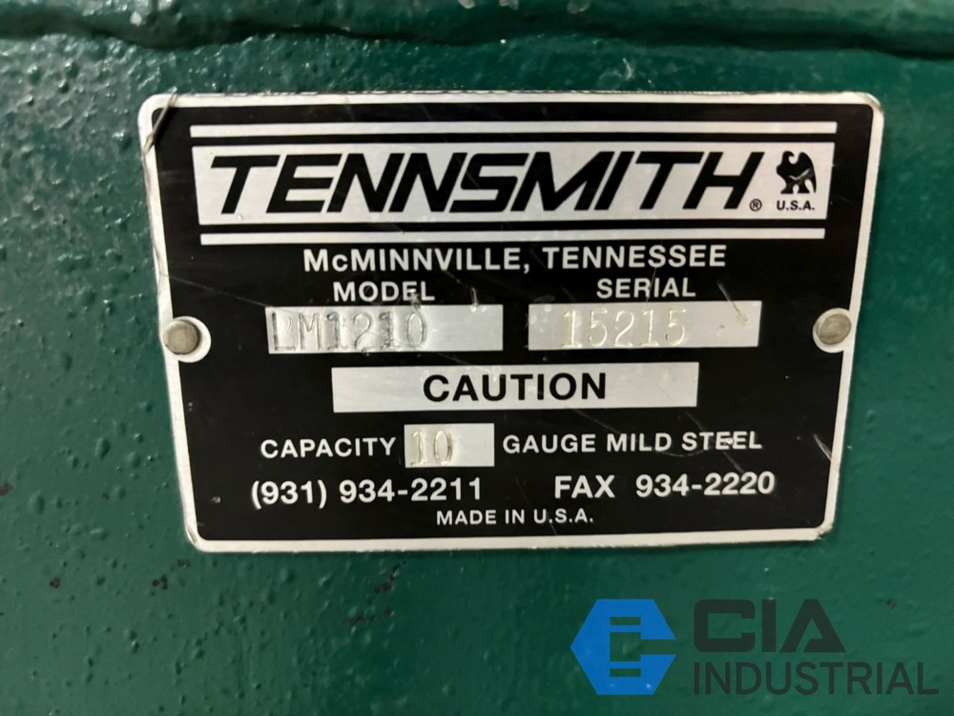 10 GA. X 12' TENNSMITH MODEL LM1210 LOW-PROFILE MECHANICAL POWER ...