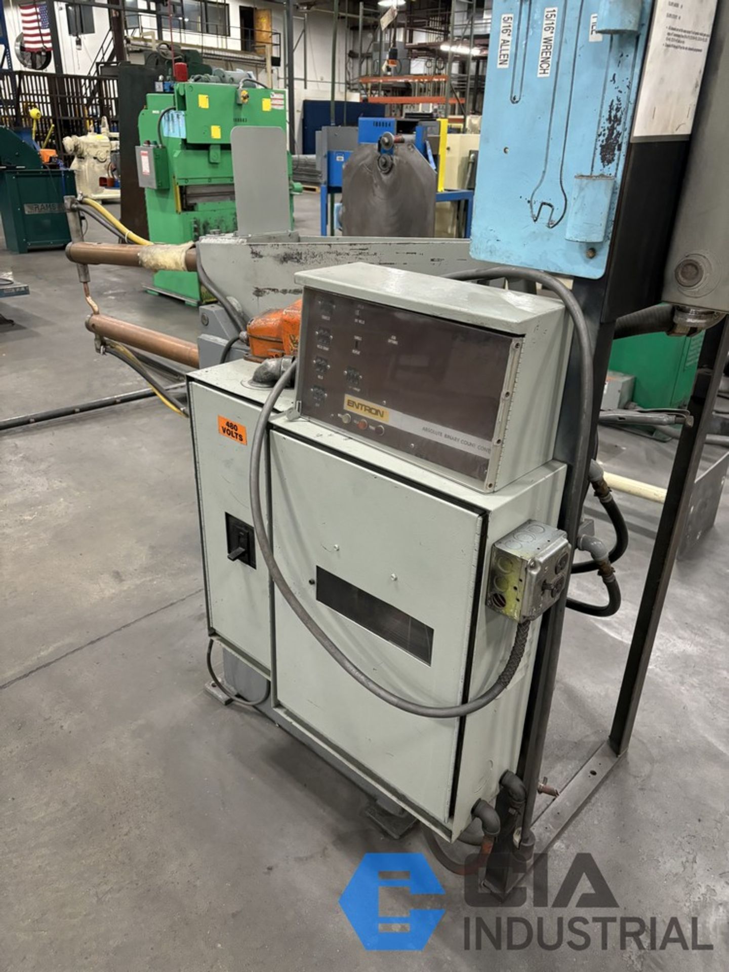 50-KVA FEDERAL RA-3-36 SPOT WELDER; S/N 37223, 30" THROAT, EPAC NO ...
