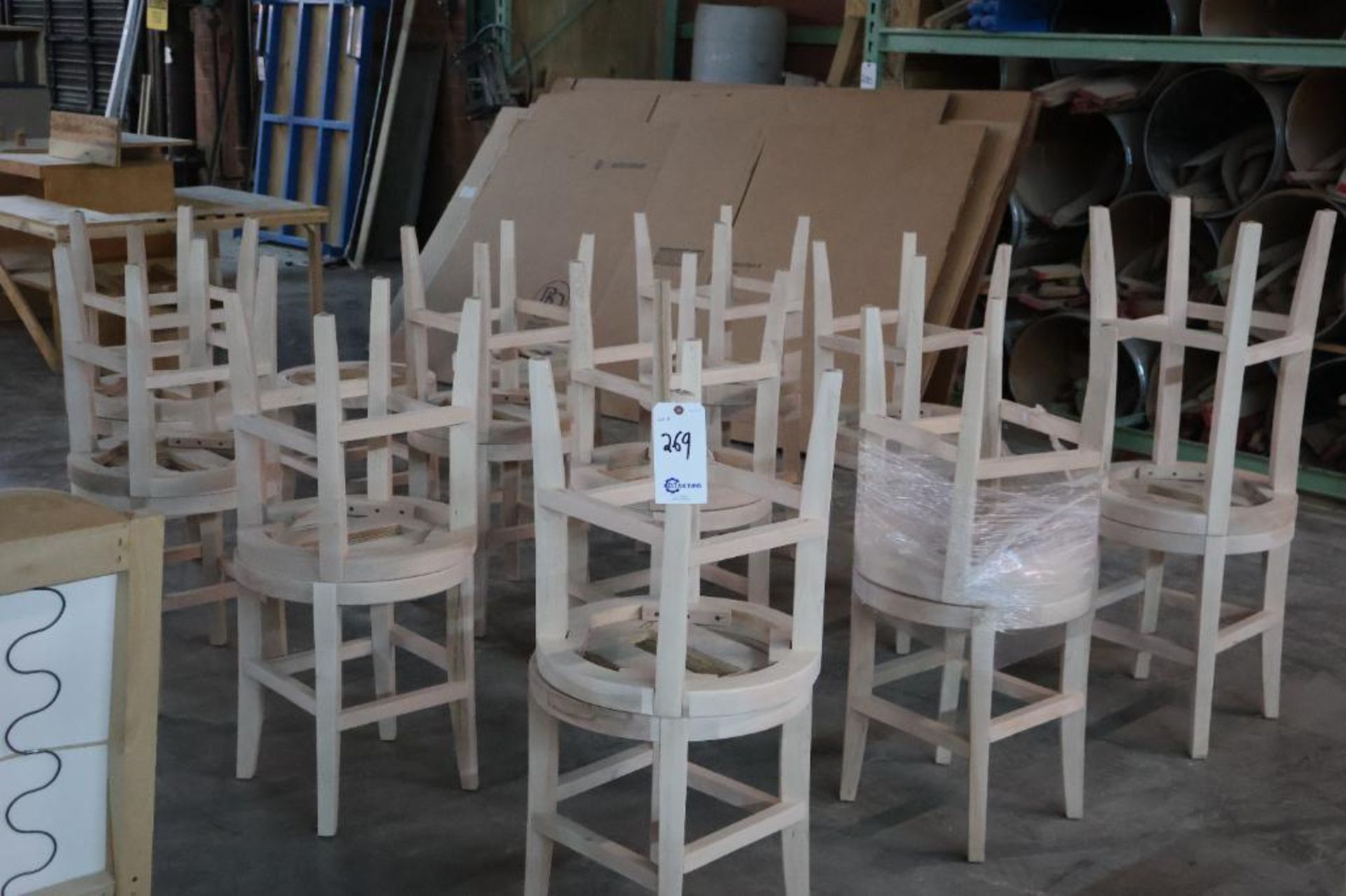 Unfinished stools