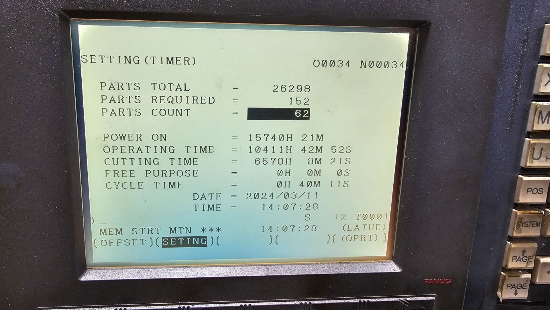 2011 Amada Wasino G07 Gang-Type CNC Lathe, Carousel Loader, Part ...