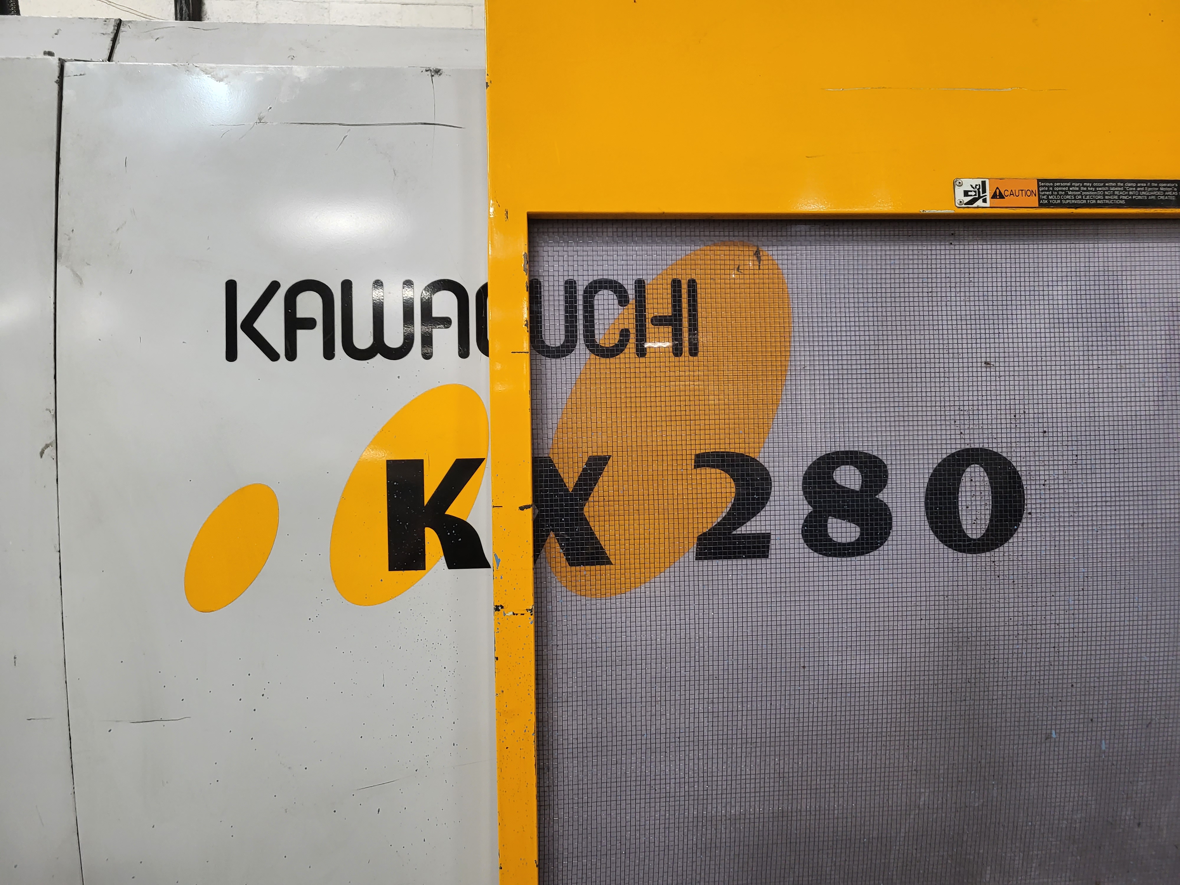 KAWAGUCHI mod. KX280 308 US Ton Servo Motor Injection Molding Machine ...
