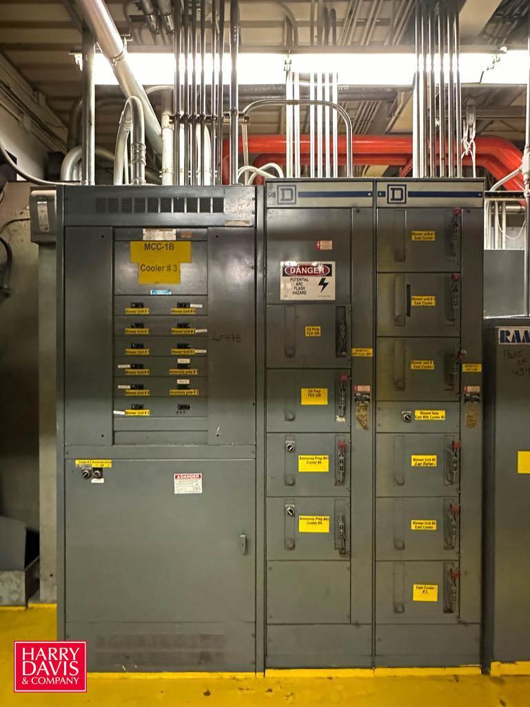 ITE Switchboard with (12) Disconnects, 200 Amp and SQUARE D: Horizontal ...