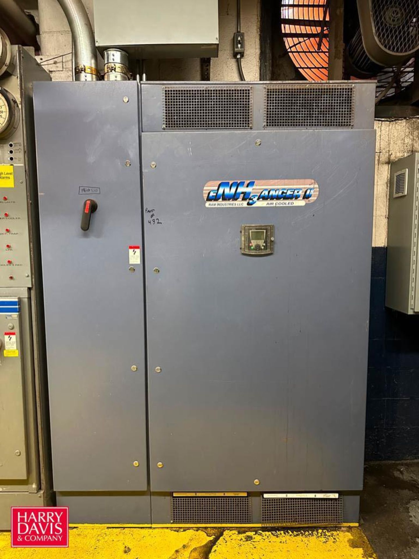 2008 Frick Rotary Screw Compressor, Model: RWFII316H, S/N: 0150, Ram ...
